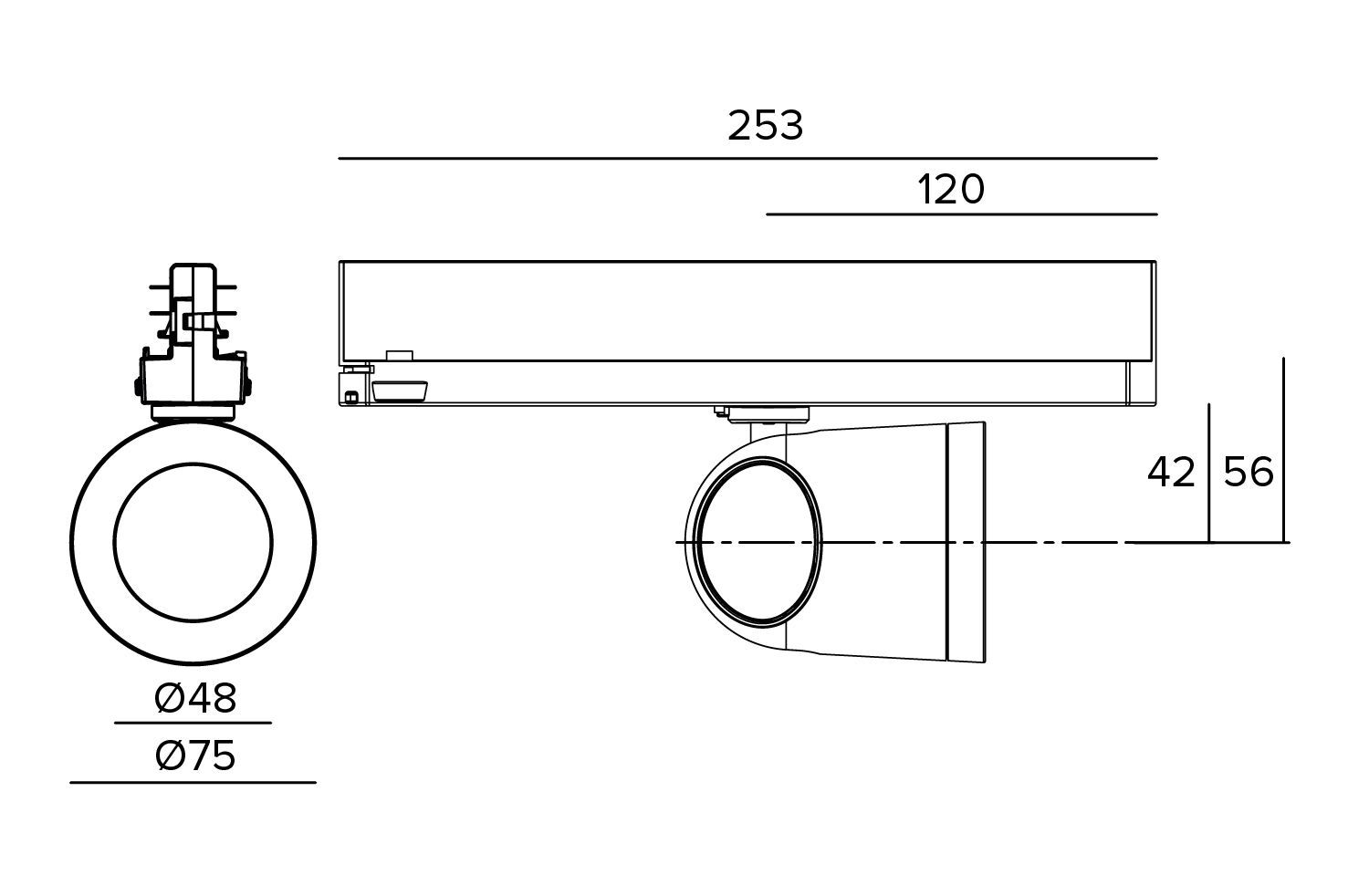 STORE MINI Illuminazione a binario By TARGETTI