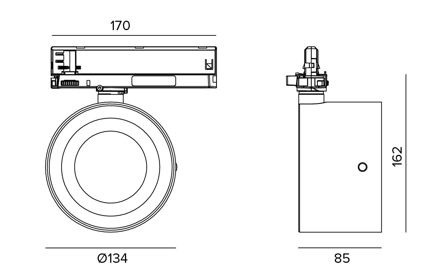 ZENO MEDIUM Illuminazione a binario By TARGETTI