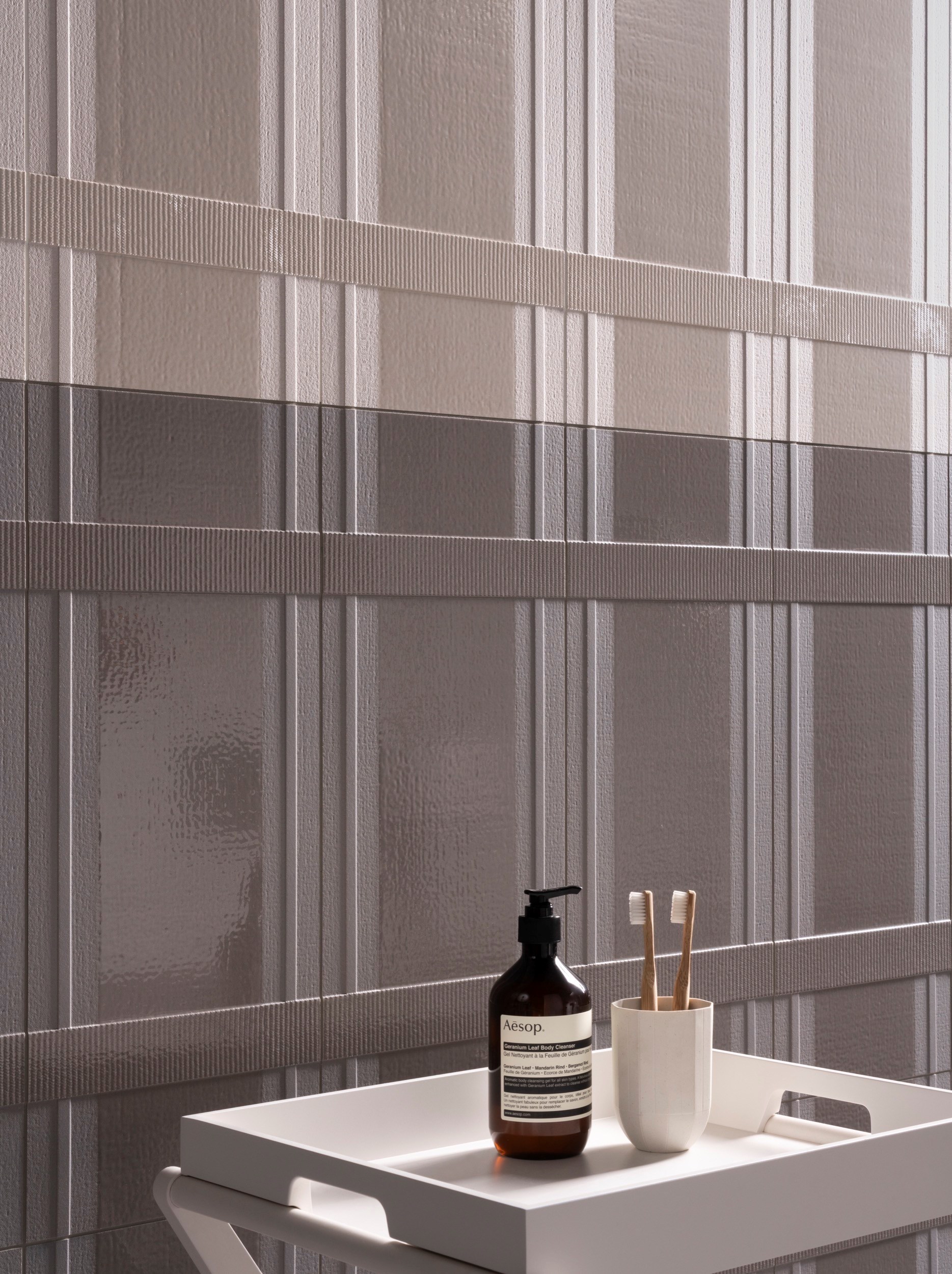 Glazed porcelain stoneware wall tiles TARTAN By DECORATORI BASSANESI ...