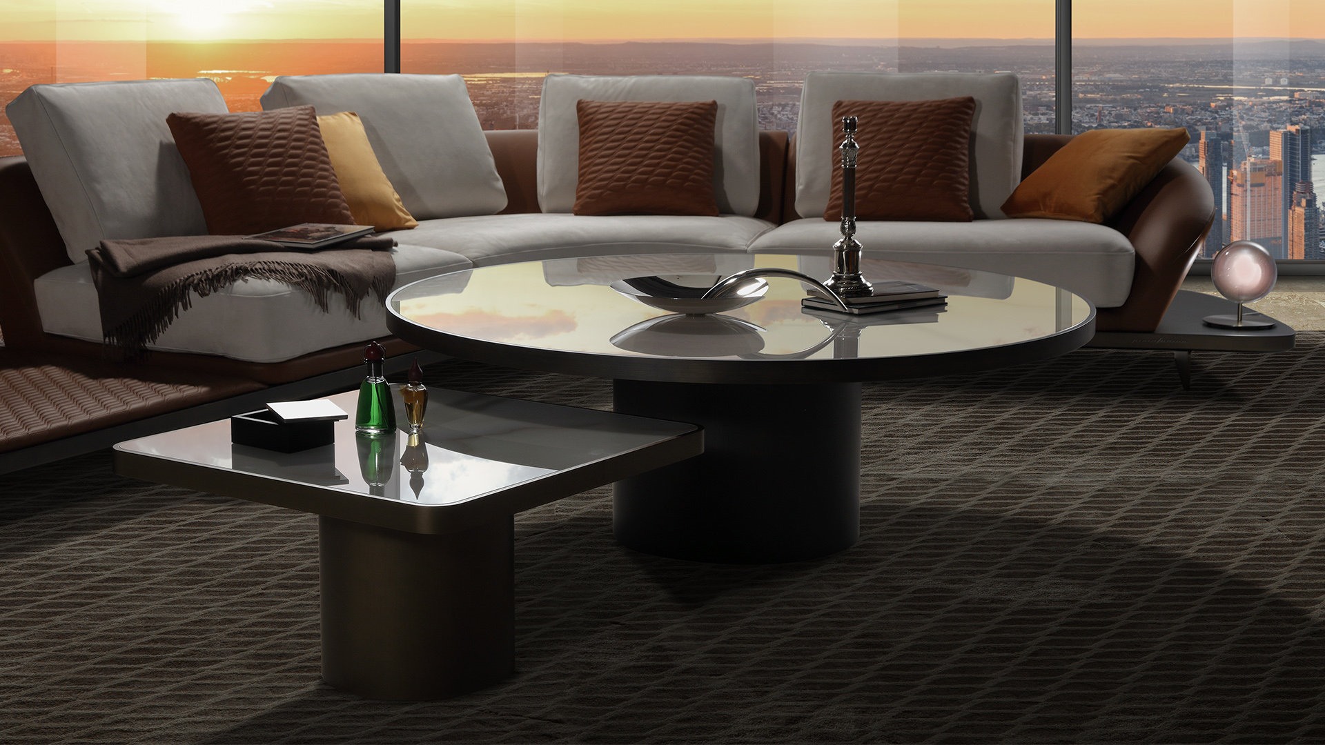 TAU | Square coffee table Tau Collection By Reflex