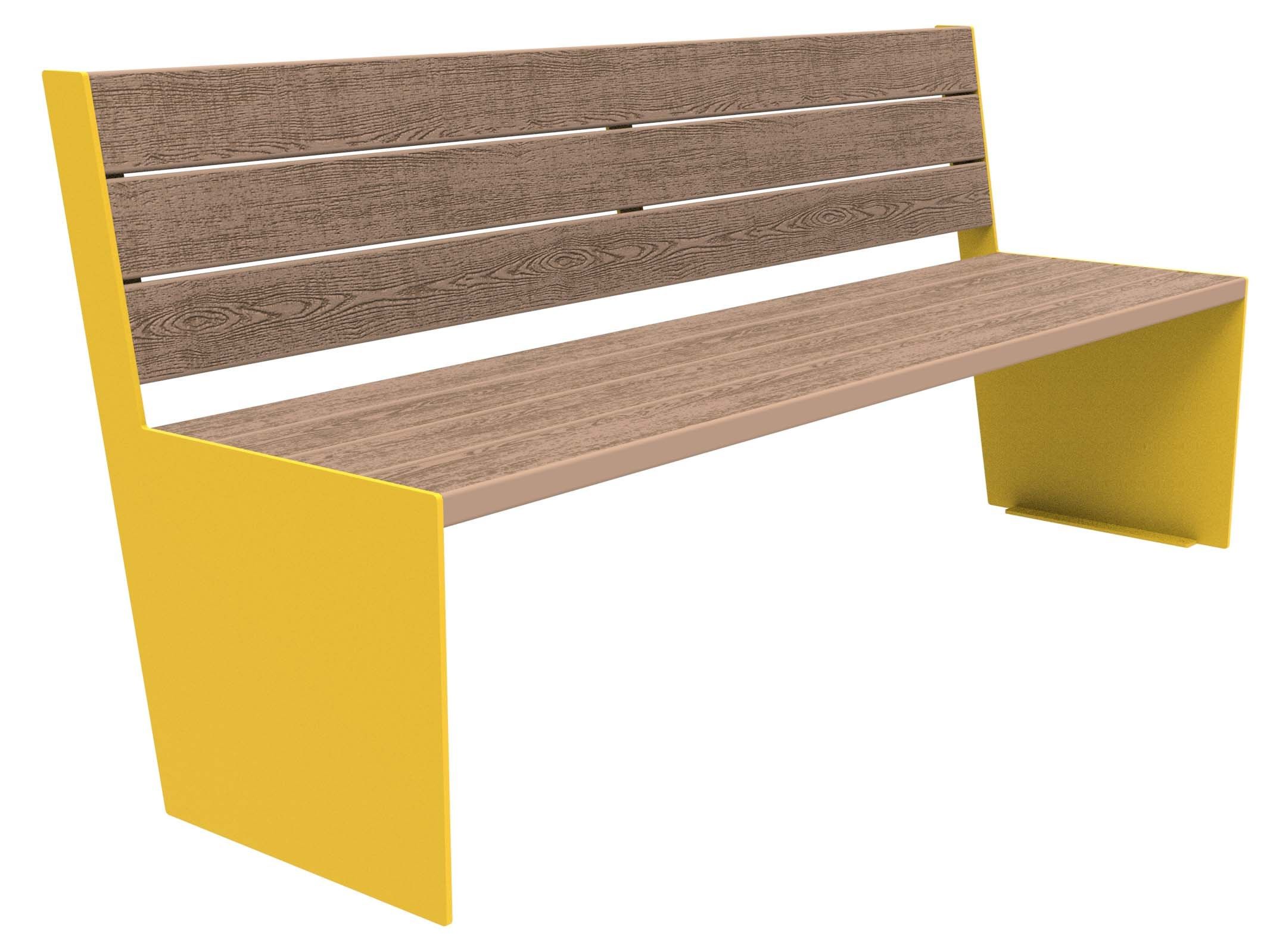 TAUT WPC bench By Lazzari design Marco Boscarino