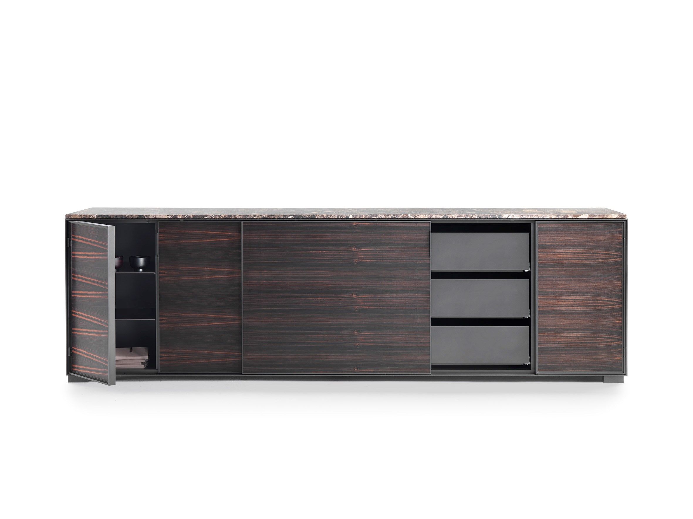 TAYLOR | Wooden sideboard By Flexform design Carlo Colombo