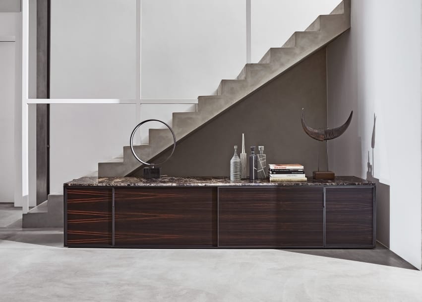 TAYLOR | Wooden sideboard By Flexform design Carlo Colombo