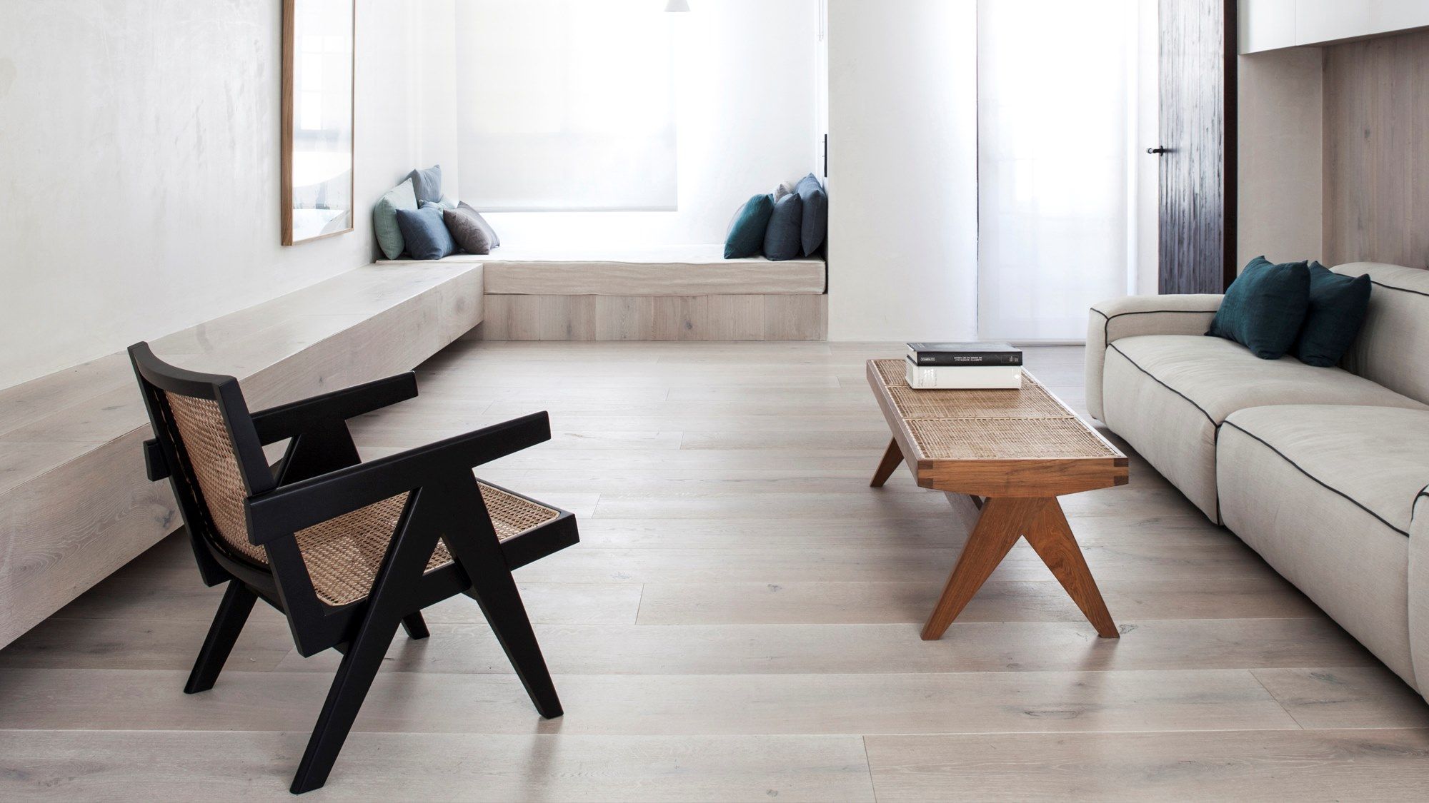 Natural cane bench TEAK & CANE BENCH Project Chandigarh Collection By ...