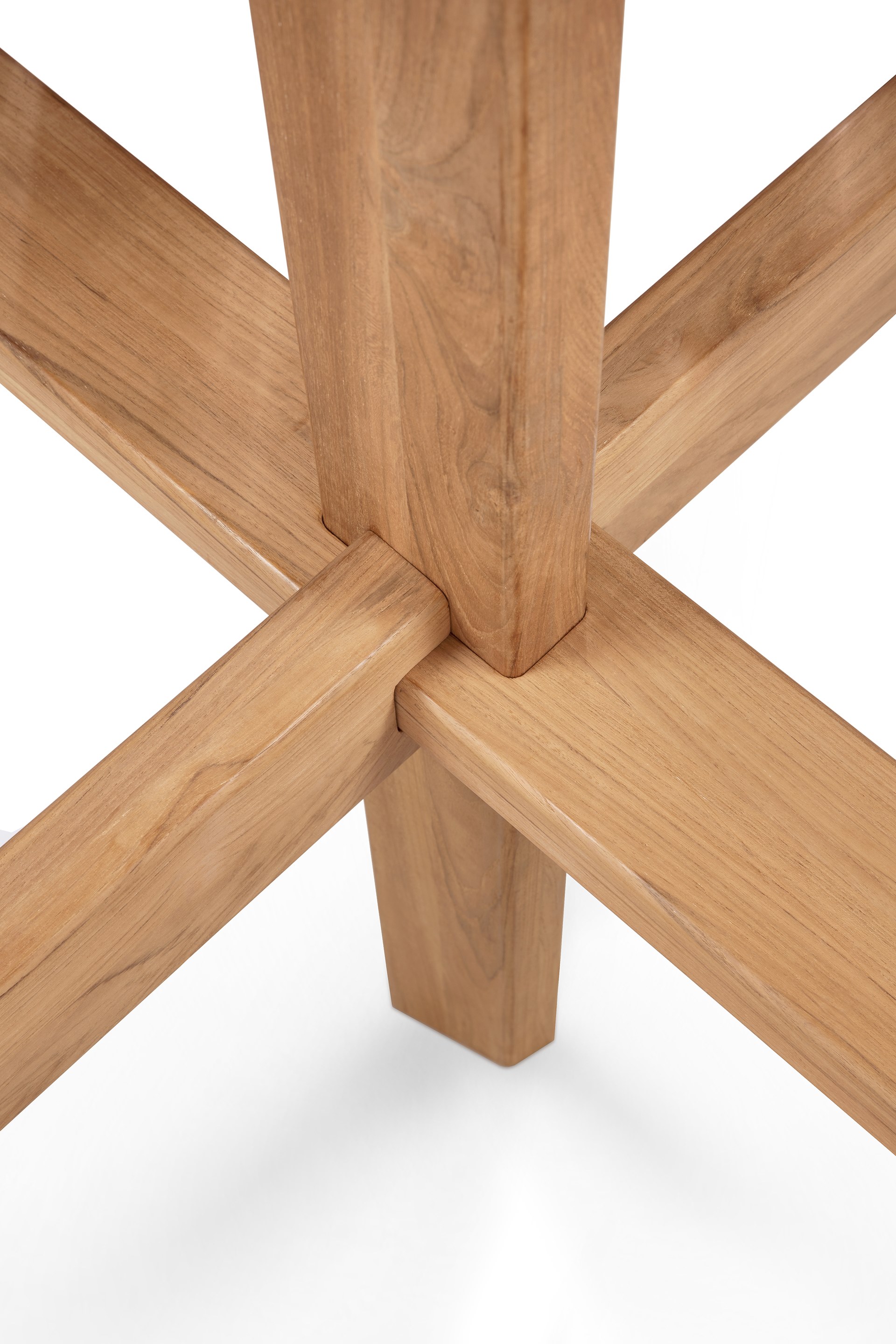 TEAK CIRCLE | Round table By Ethnicraft design Alain Van Havre