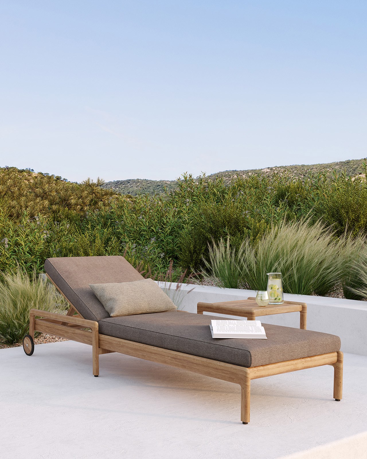 TEAK JACK | Sun lounger Teak Jack Collection By Ethnicraft design ...