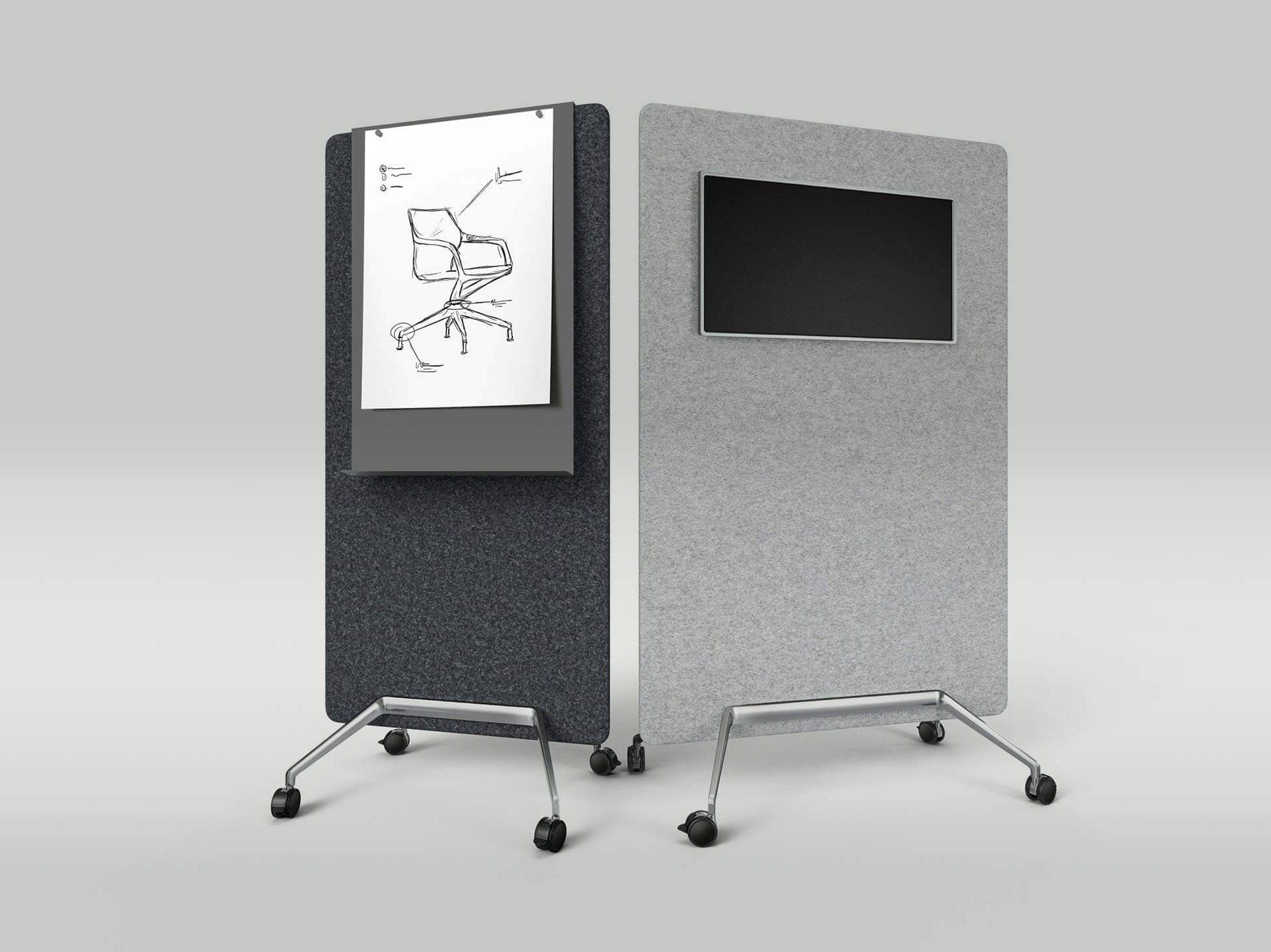 TEAM | Mobile workstation screen By Brunner design Jehs+Laub
