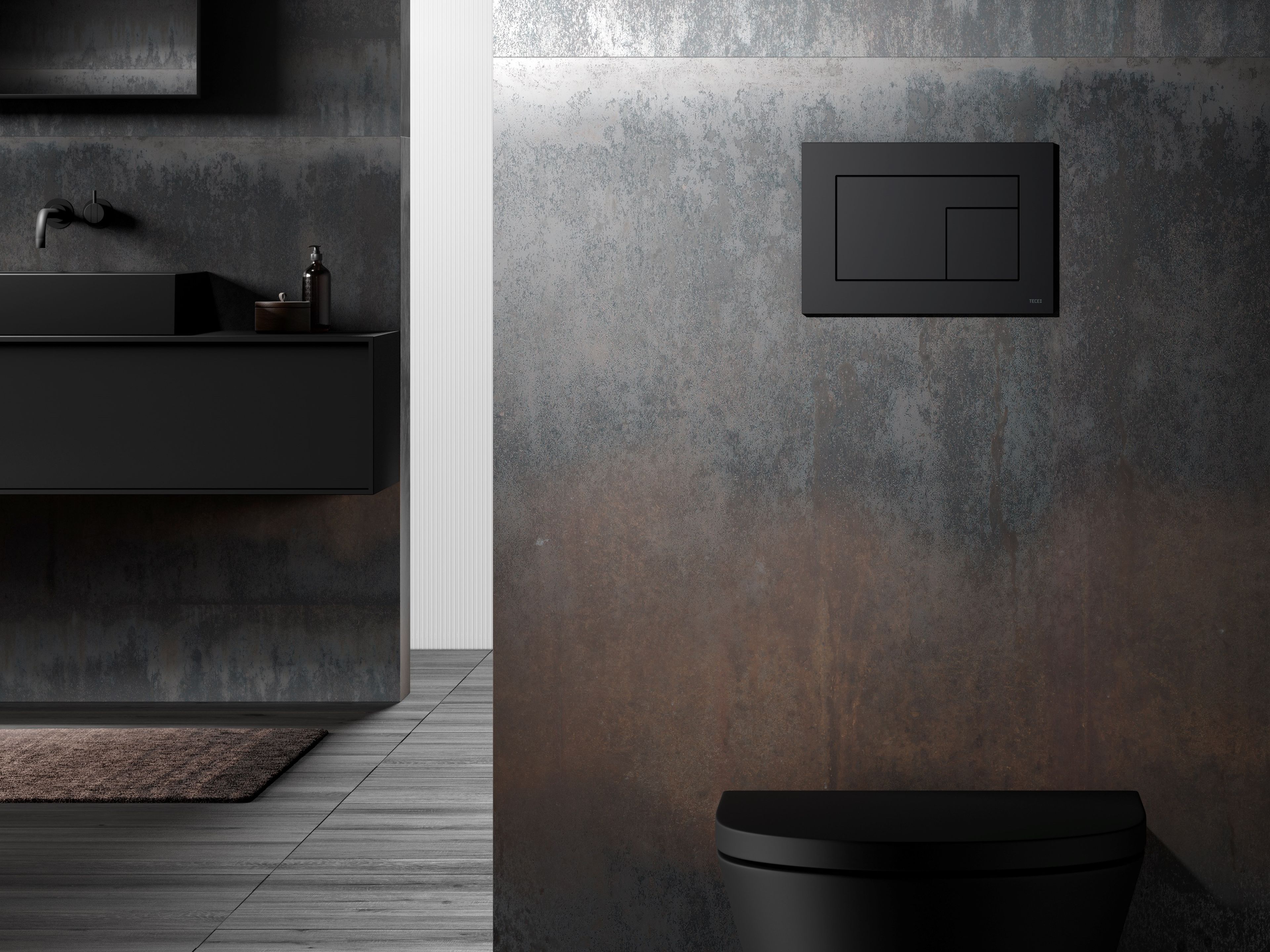 TECEvelvet Fenix-NTM® flush plate By TECE