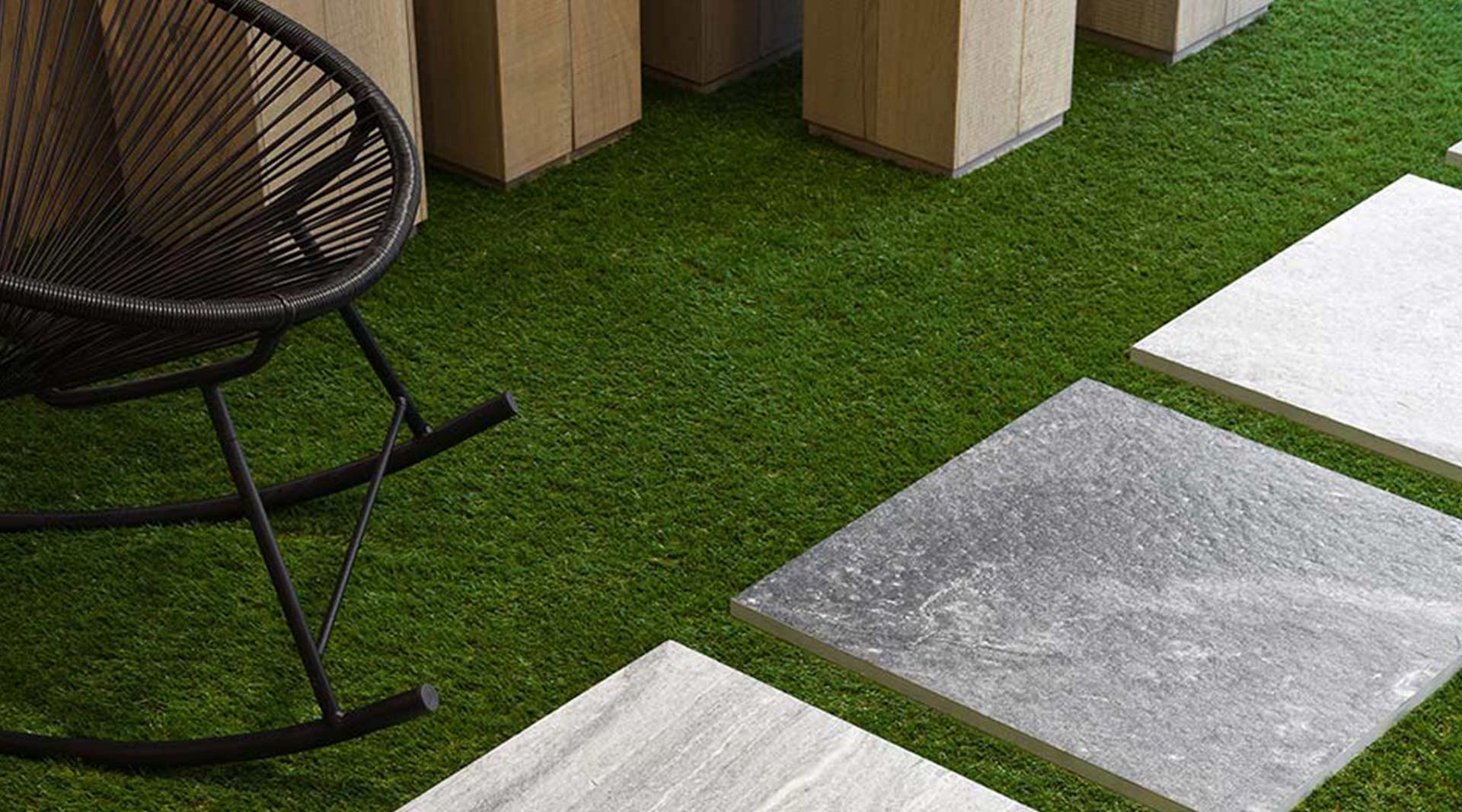 Indoor/outdoor porcelain stoneware Modular system for raised flooring ...