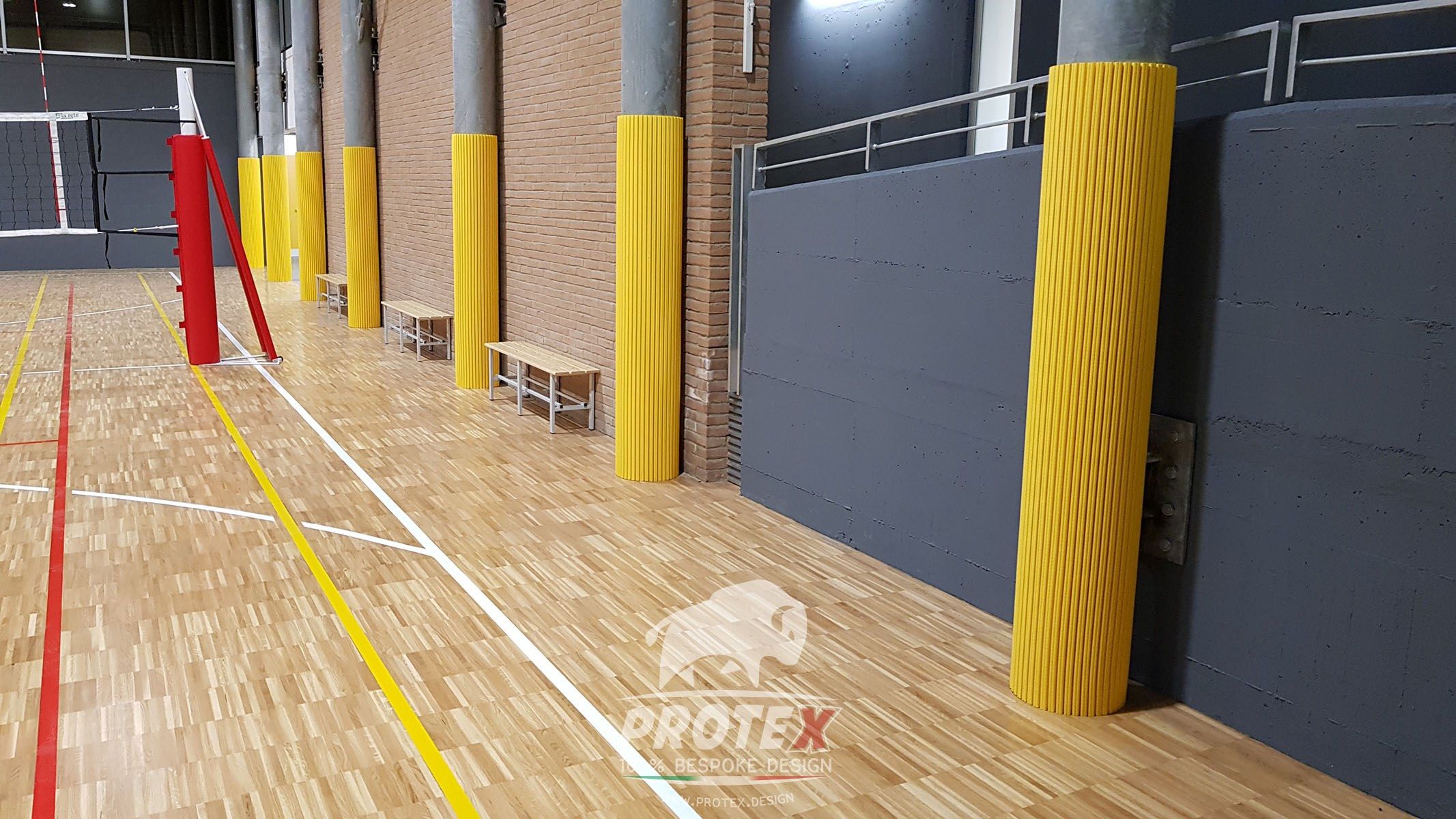 TECNOSOFT COLUMNS / PILLARS Fireproof Ethylene-vinyl acetate Impact ...