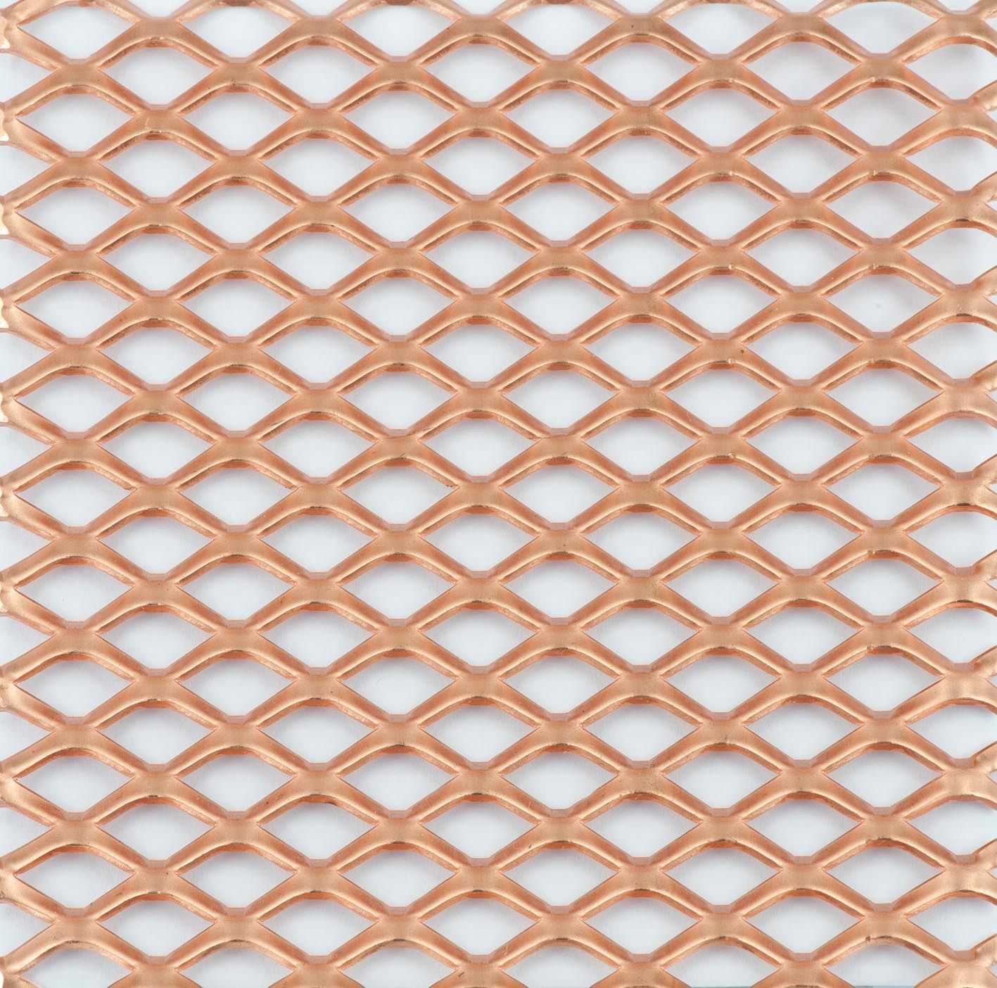 Stretched mesh for facade finish TECU® Design_mesh By KME Architectural ...