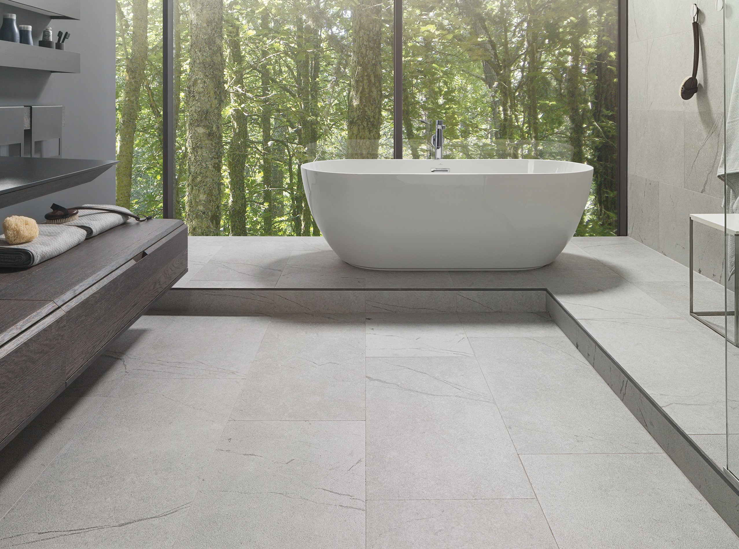 Porcelain stoneware wall/floor tiles with stone effect TEIDE STONE STON ...