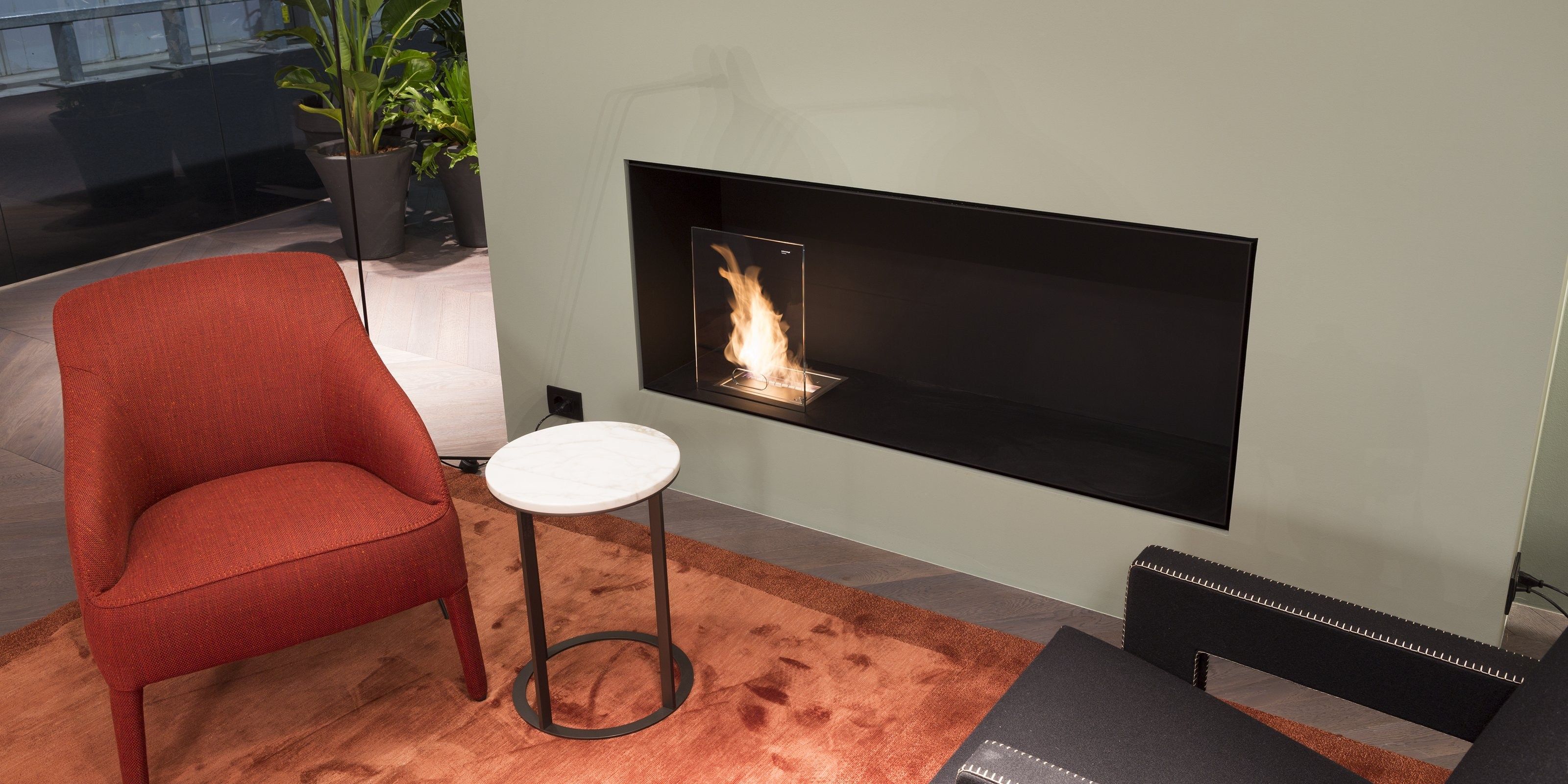 Bioethanol fireplace TEKA By Antonio Lupi Design design Mario Ferrarini