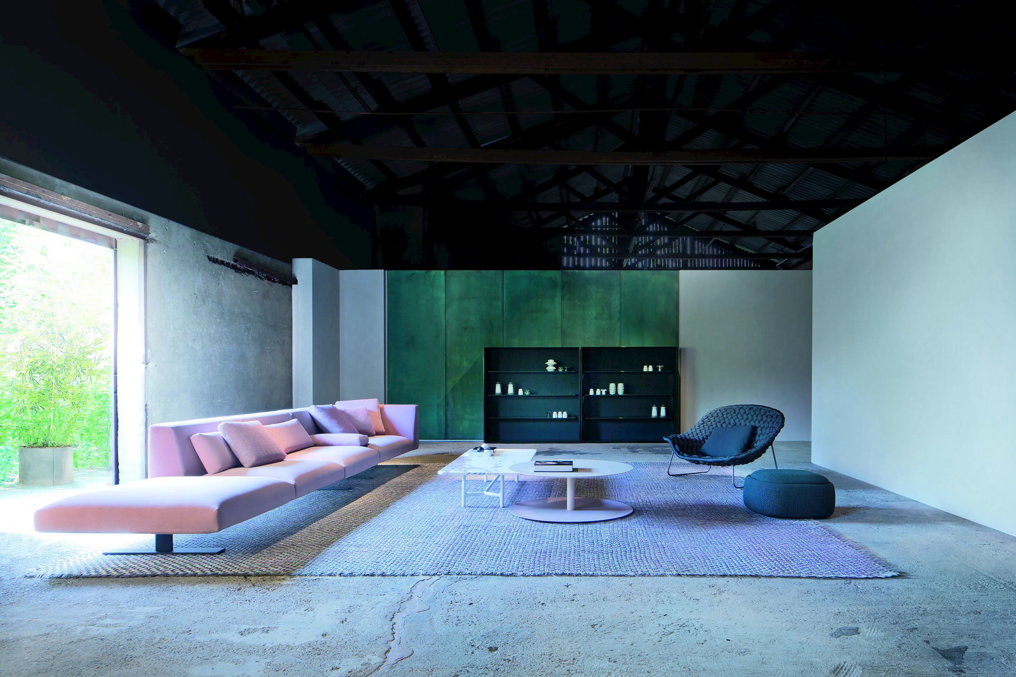 TELA Tessuto in rame By DE CASTELLI | design Paola Lenti, De Castelli