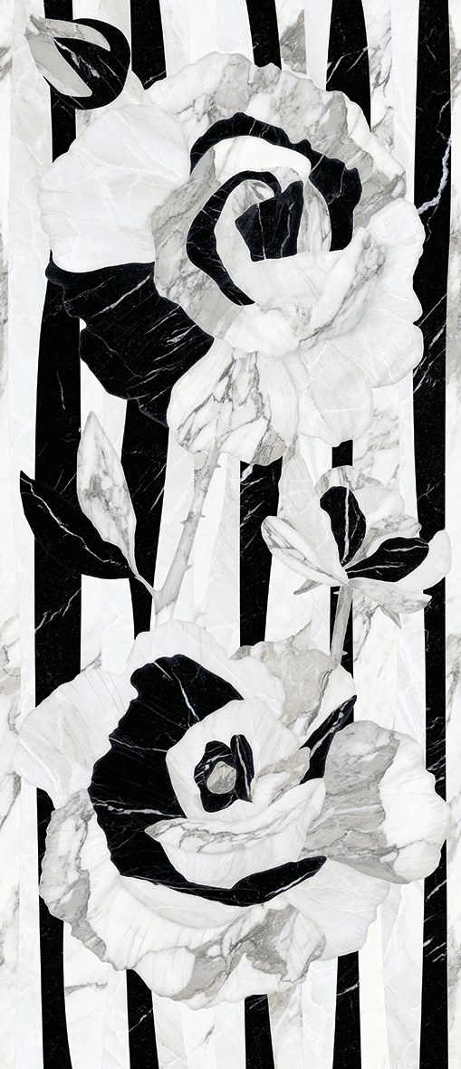 TELE DI MARMO SELECTION TARSIA Porcelain stoneware wall/floor tiles with marble effect By ...