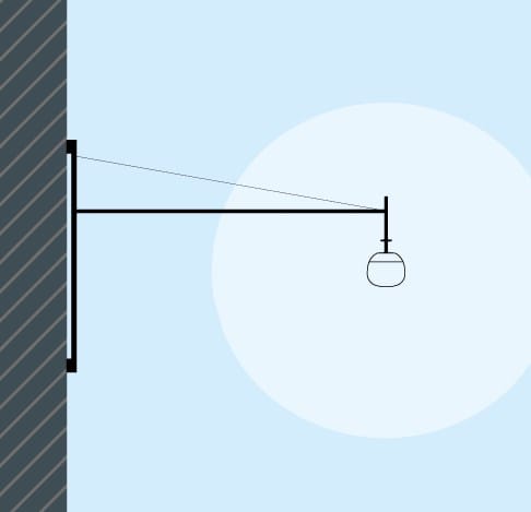 TEMPO 5758_5759 lampada da parete By Vibia