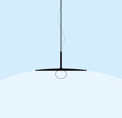 TEMPO 5770 / 5776 Pendant lamp By Vibia