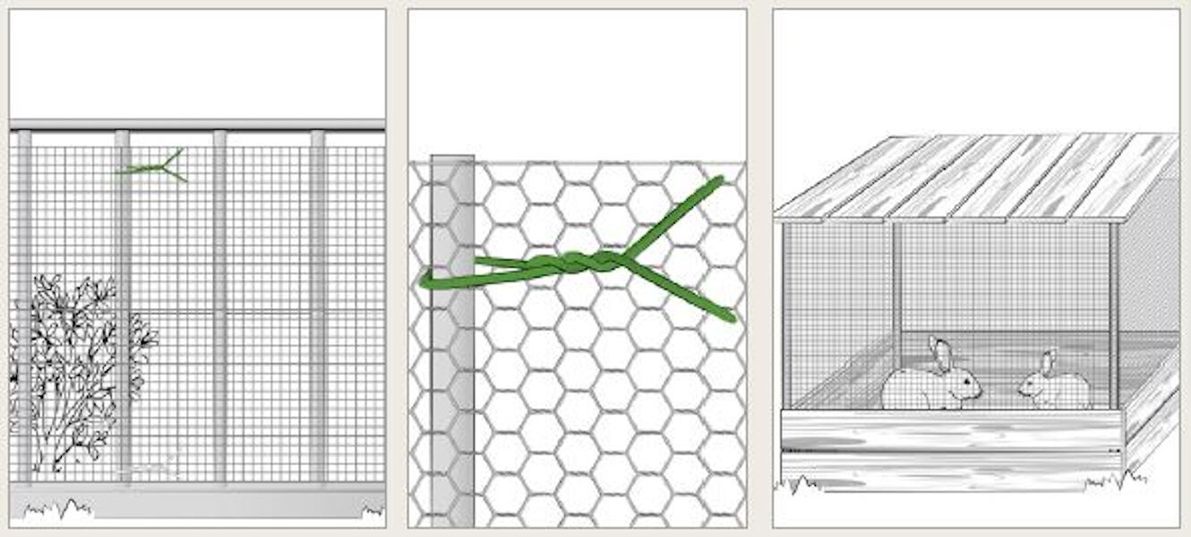 QUADRAMET Recinzione metallica zincata By TENAX