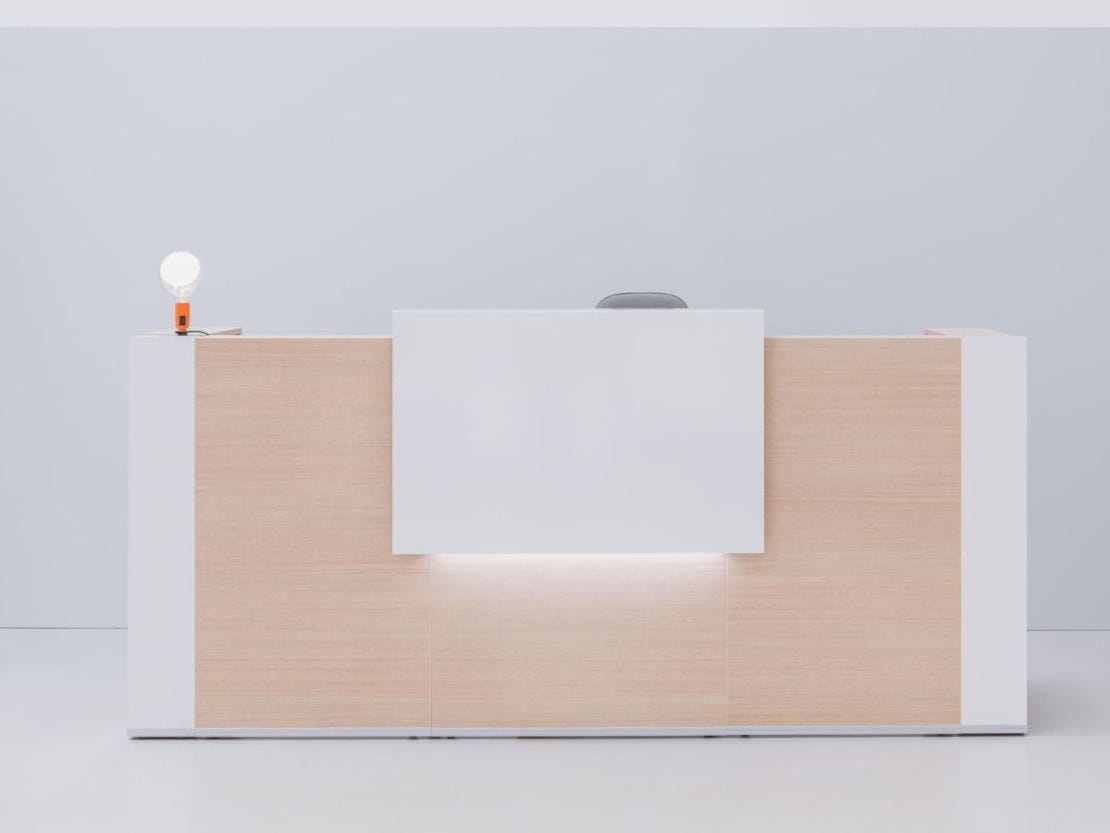 TERA Modular reception desk with Built-In Lights By MDD