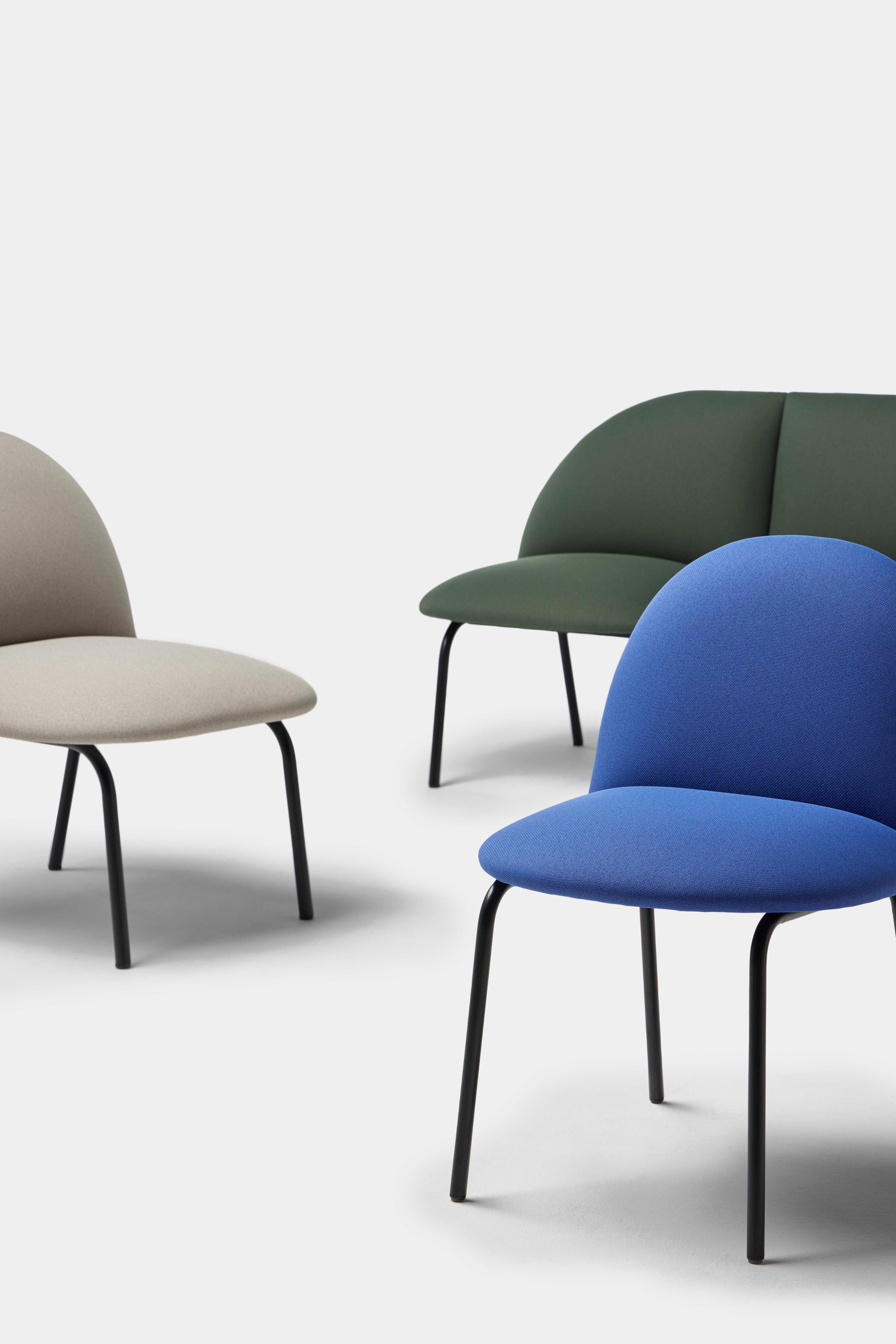 TERRA Fabric easy chair By Missana | design Sebastian Alberdi
