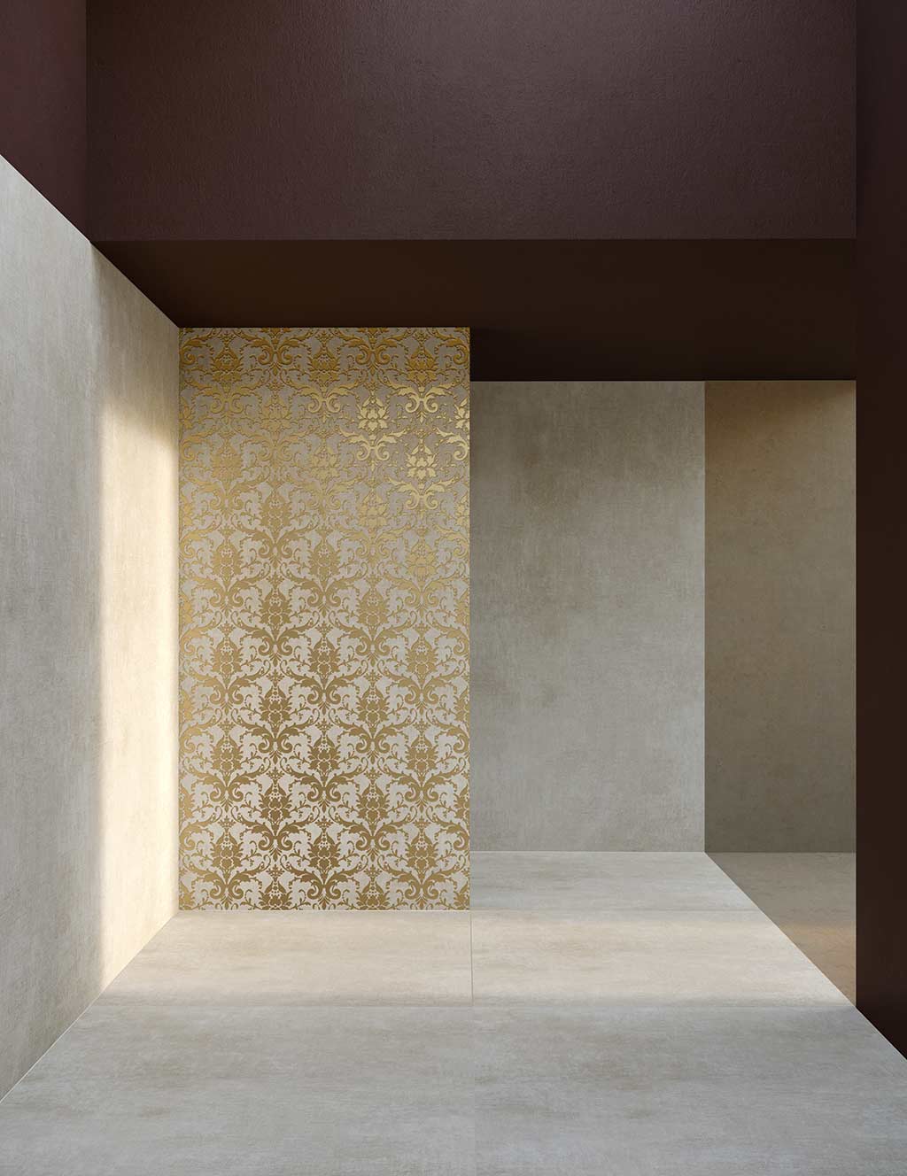 Porcelain stoneware wall/floor tiles with textile effect TESORI By ...