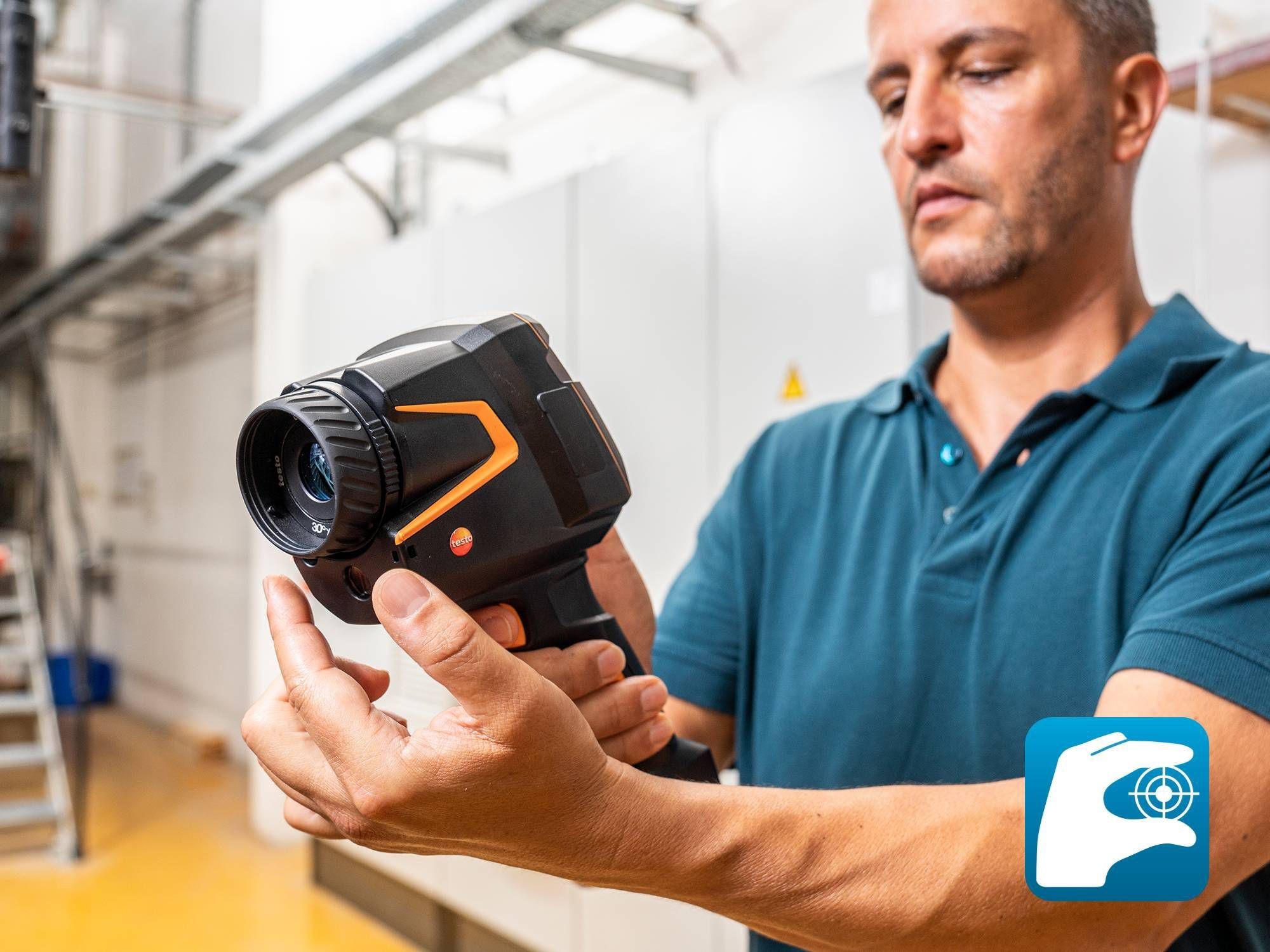 Termocamera ad infrarossi TESTO 883 - Testo - Edilportale