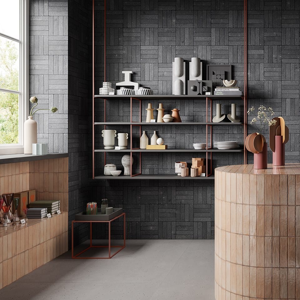 TETRIS ROSE wall tiles By CERAMICA SANT'AGOSTINO
