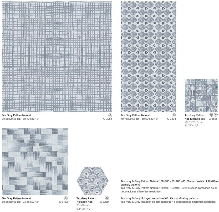 Porcelain flooring with textile effect TEX TEX Collection By Aparici