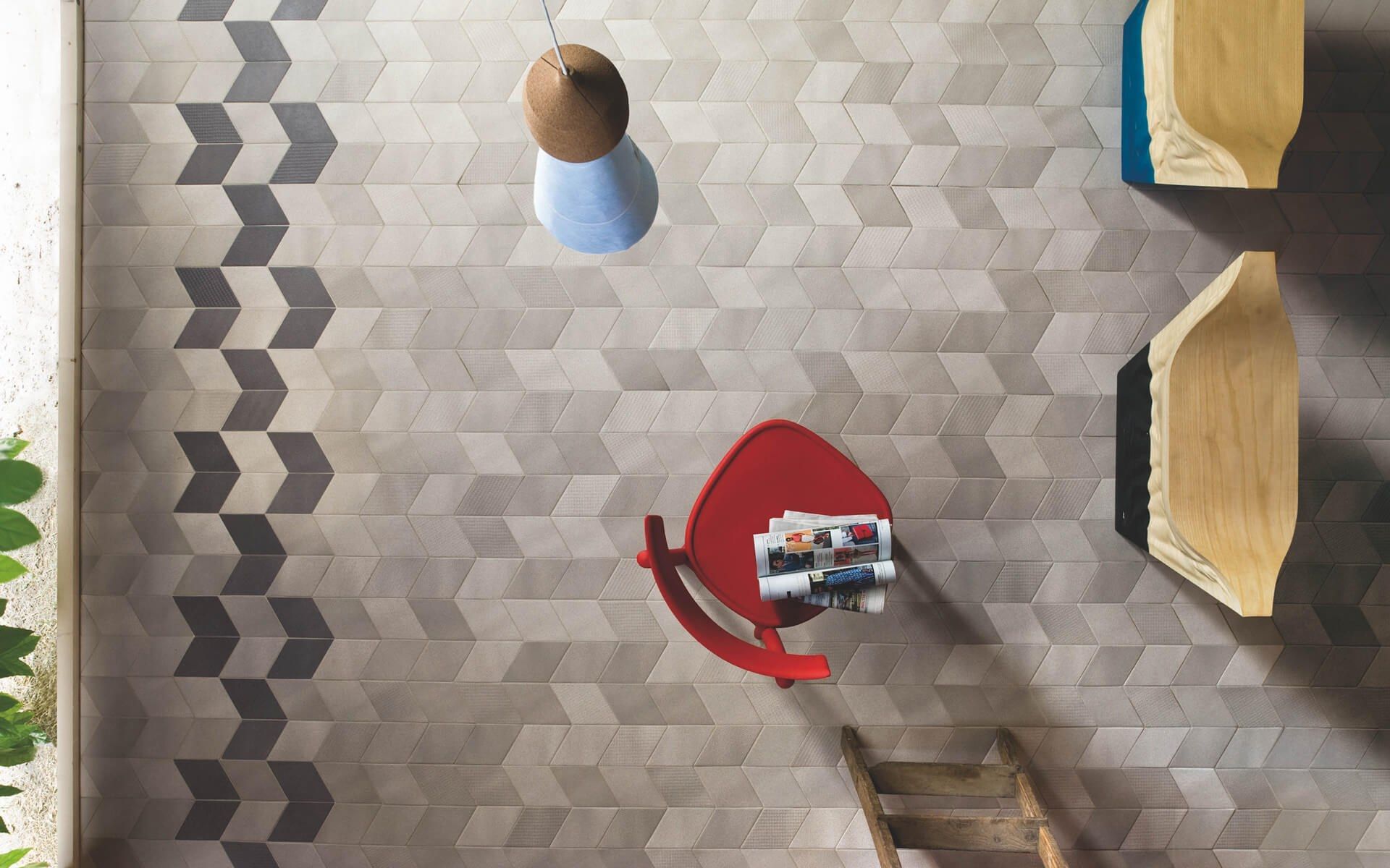 TEX GREY Indoor porcelain stoneware wall/floor tiles By Mutina | design ...