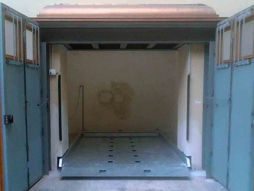 TF FRONT MOVING PLATFORM Rotating, moving platform for car By CARMEC