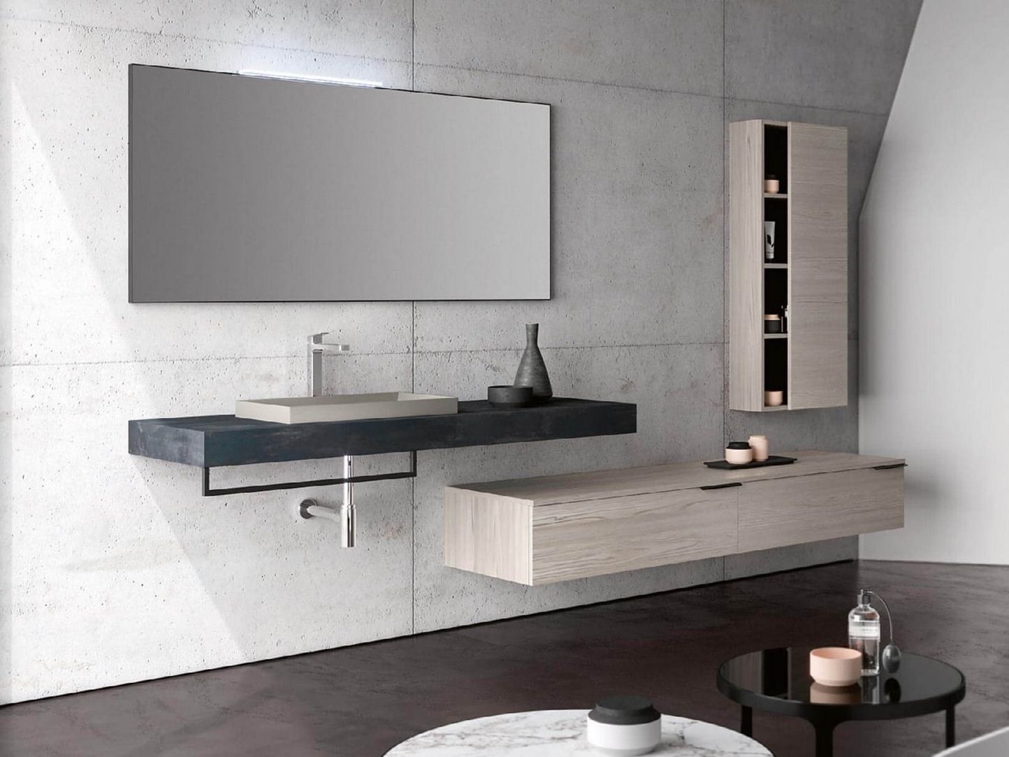 Suspended bathroom cabinet THAI 321 Thai Collection By RAB Arredobagno
