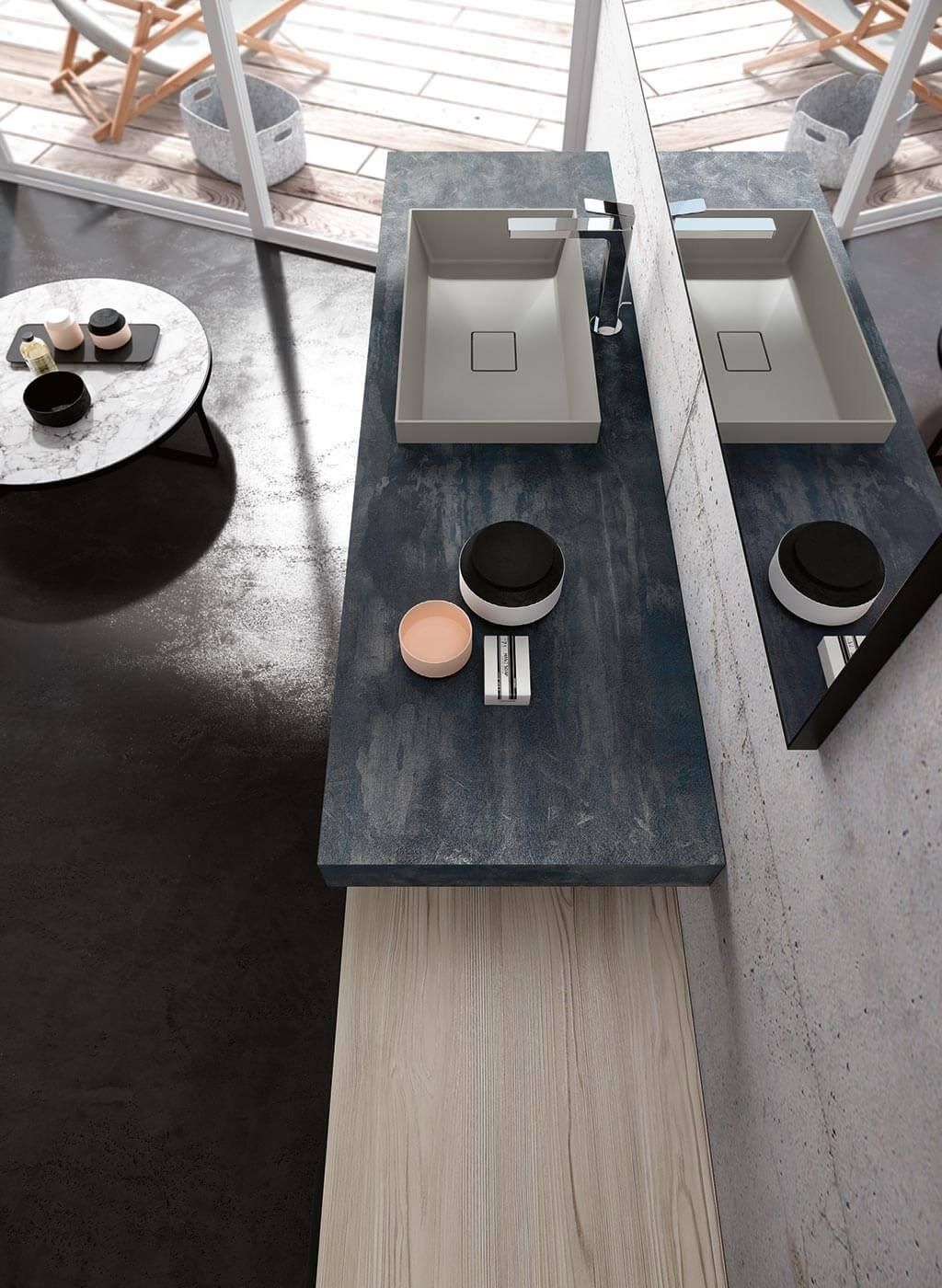 Suspended bathroom cabinet THAI 321 Thai Collection By RAB Arredobagno