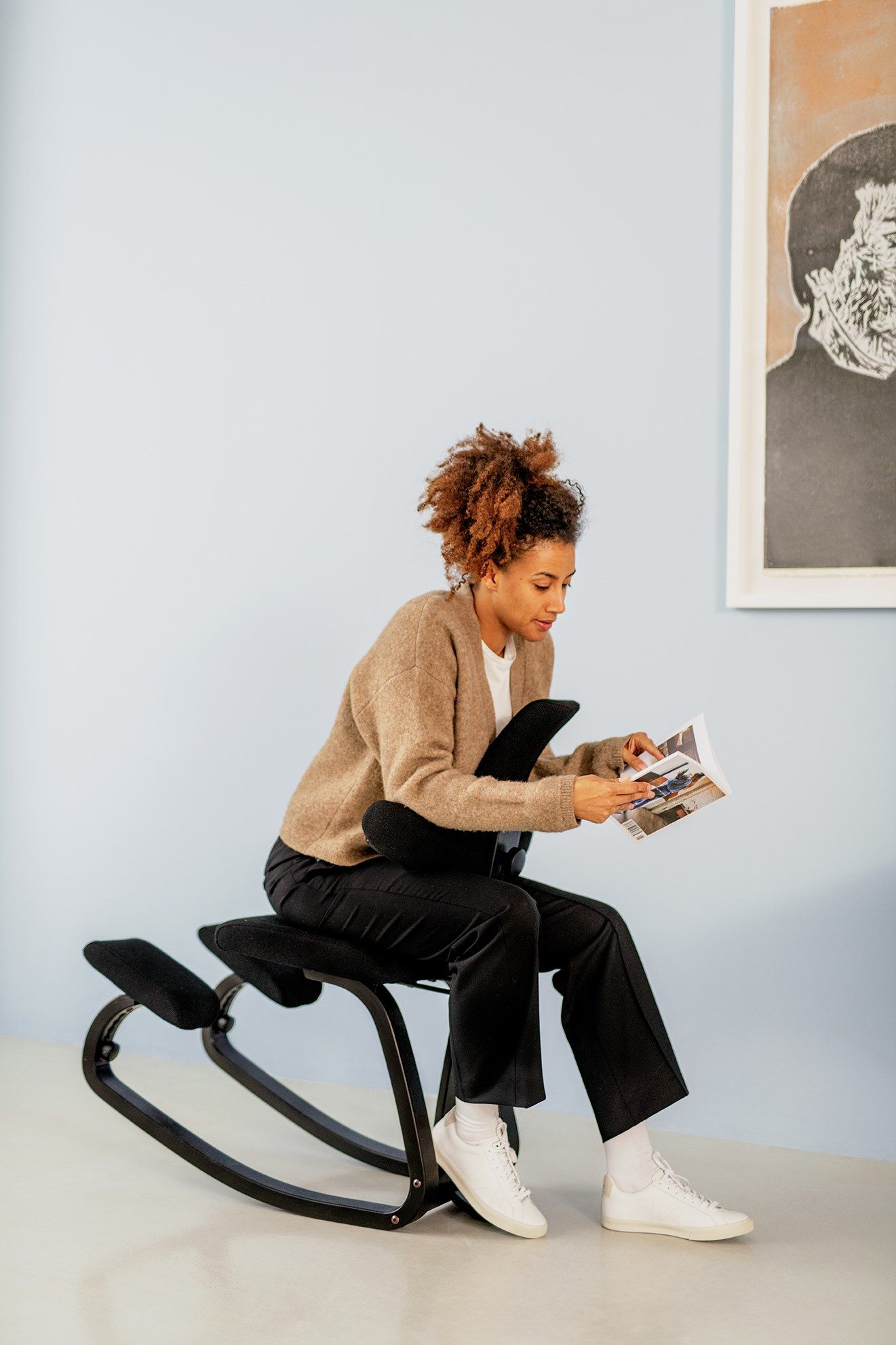 THATSIT™ BALANS® The original kneeling chair with the unique pendulum ...