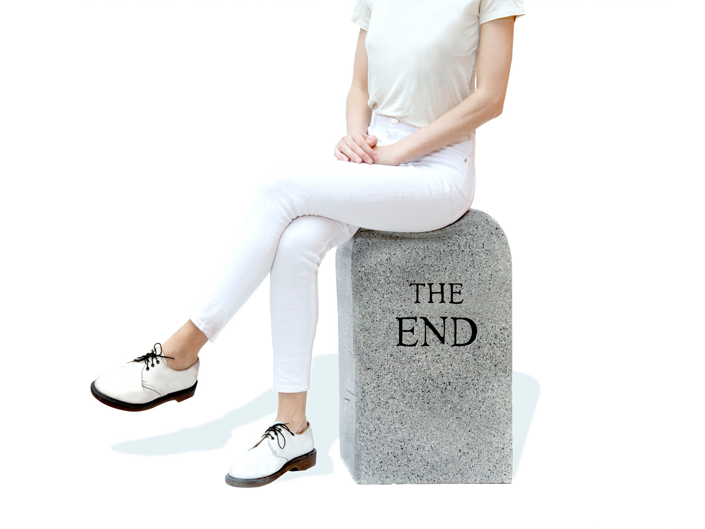 THE END Polyurethane stool / sculpture By Gufram | design Maurizio ...