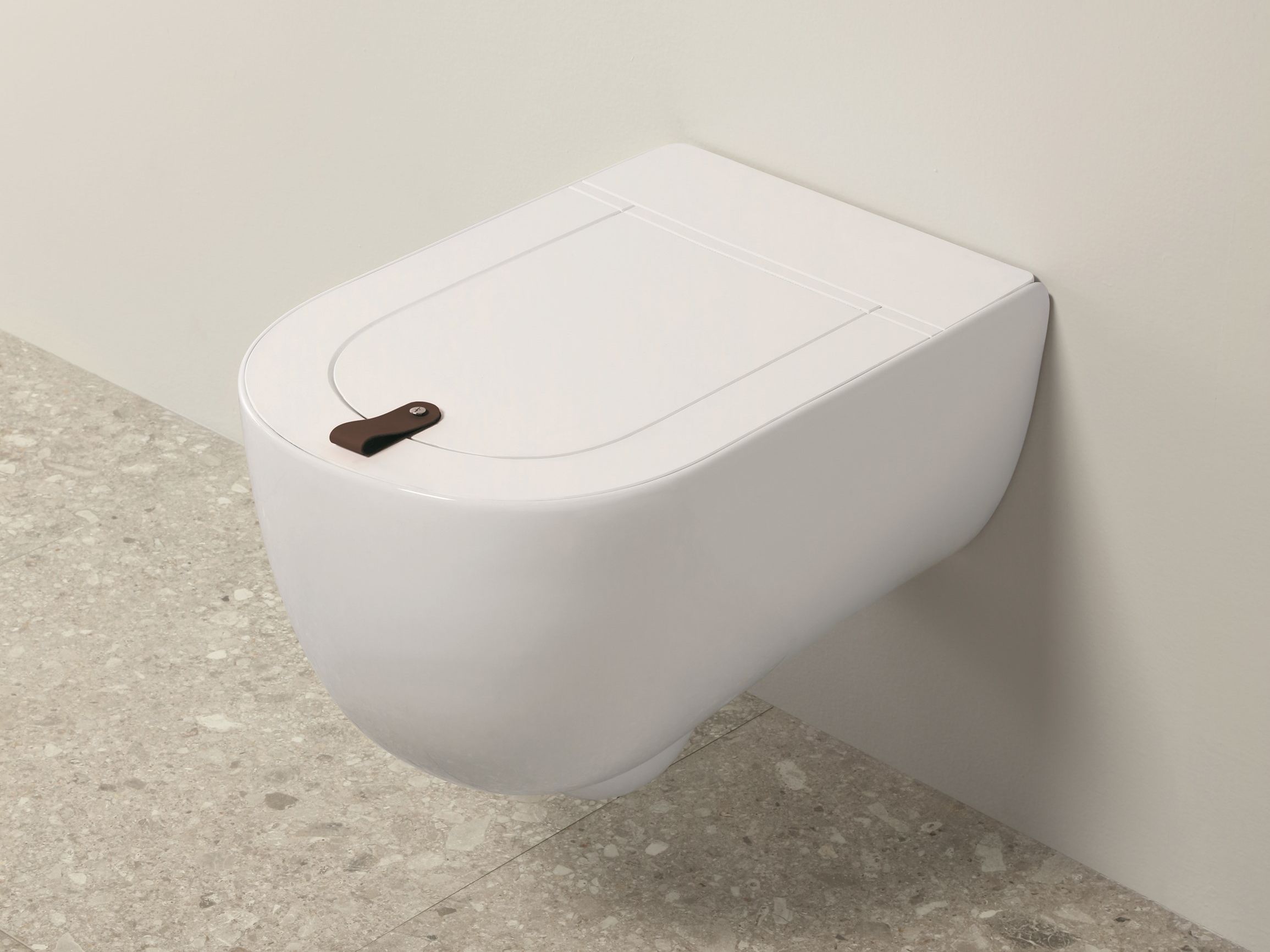 THE ONE Wall-hung ceramic toilet By Artceram | design Meneghello Paolelli