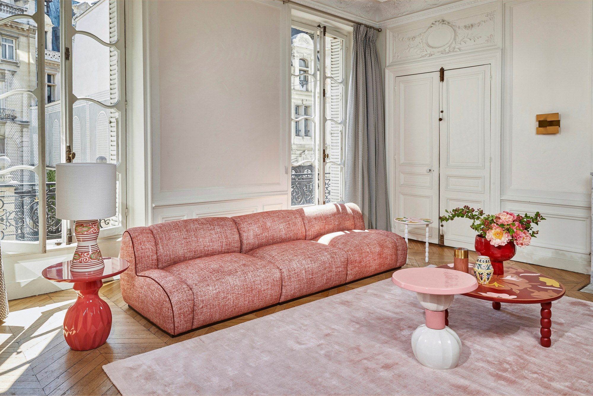 VICTORIA | Modular sofa By POPUS EDITIONS design Yannick Gicquel