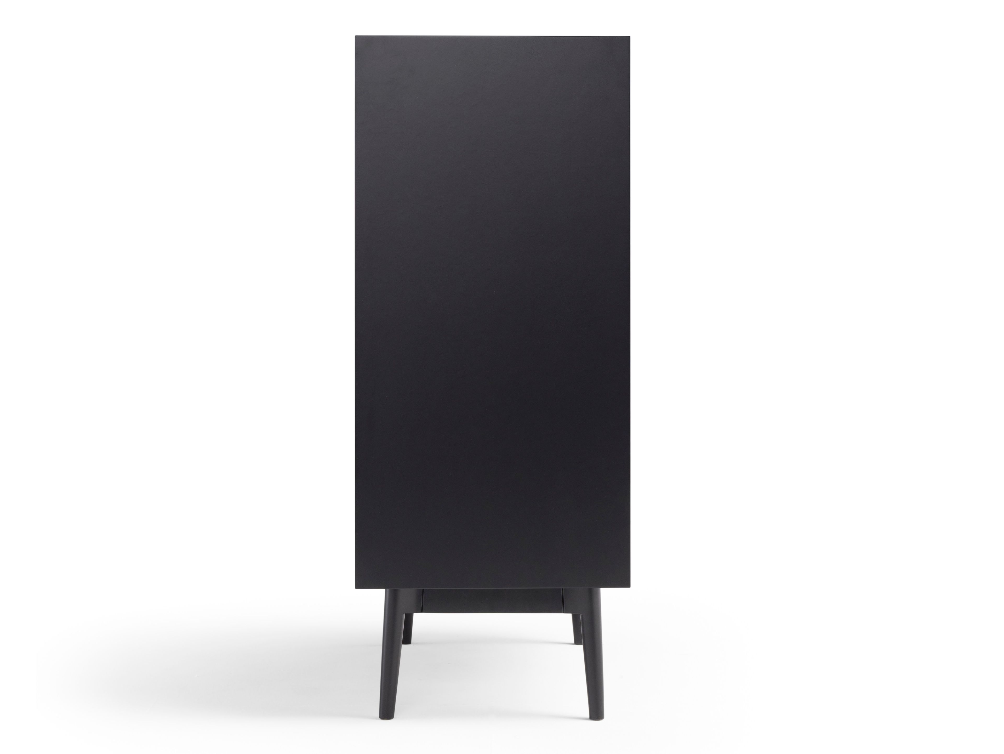 THEO Wood and glass highboard with doors By AMURA | design Marconato ...