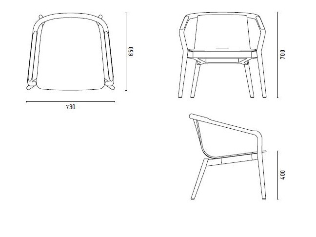 THOMAS | Easy chair By SP01 design Metrica
