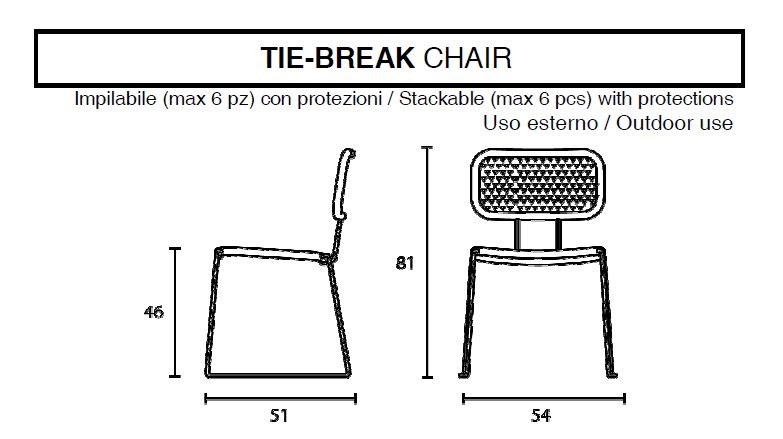 TIE BREAK | Chair By Inday design David Raffoul