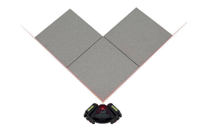 Optical and laser level TILE LAYER LASER FLL 13 By Würth