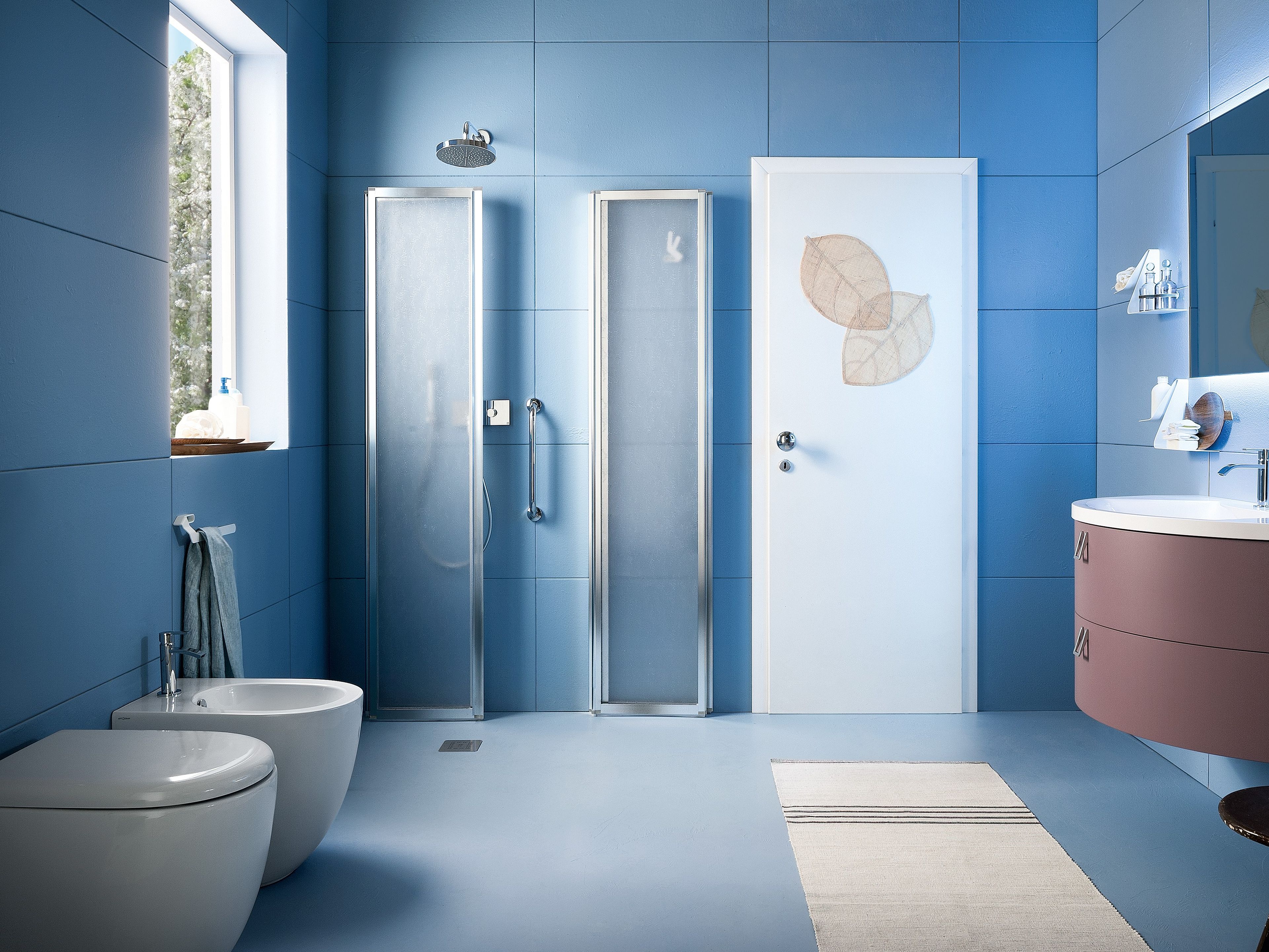 TIME Box doccia con porta a soffietto By ARBLU