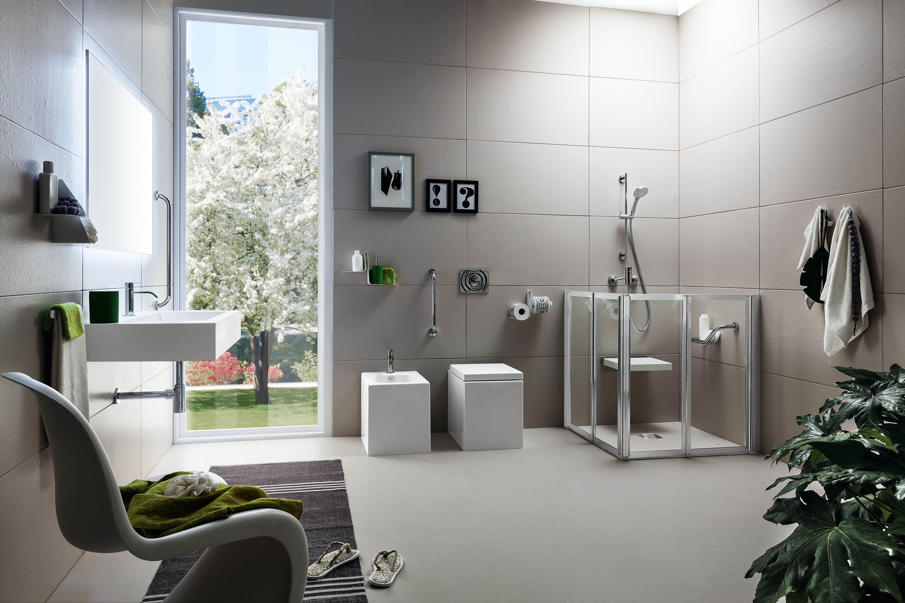 TIME | Shower cabin with folding door By ARBLU