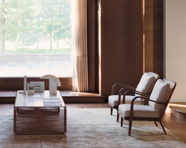 TINDARI | Coffee table By Flexform design Antonio Citterio