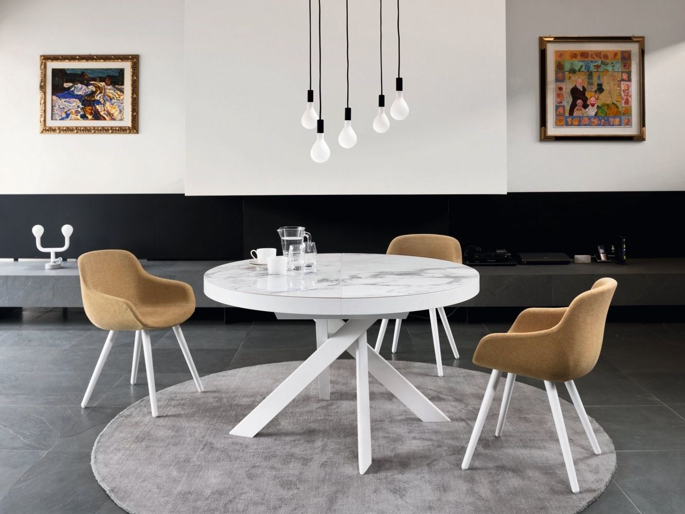 Extending round table TIVOLI By Calligaris