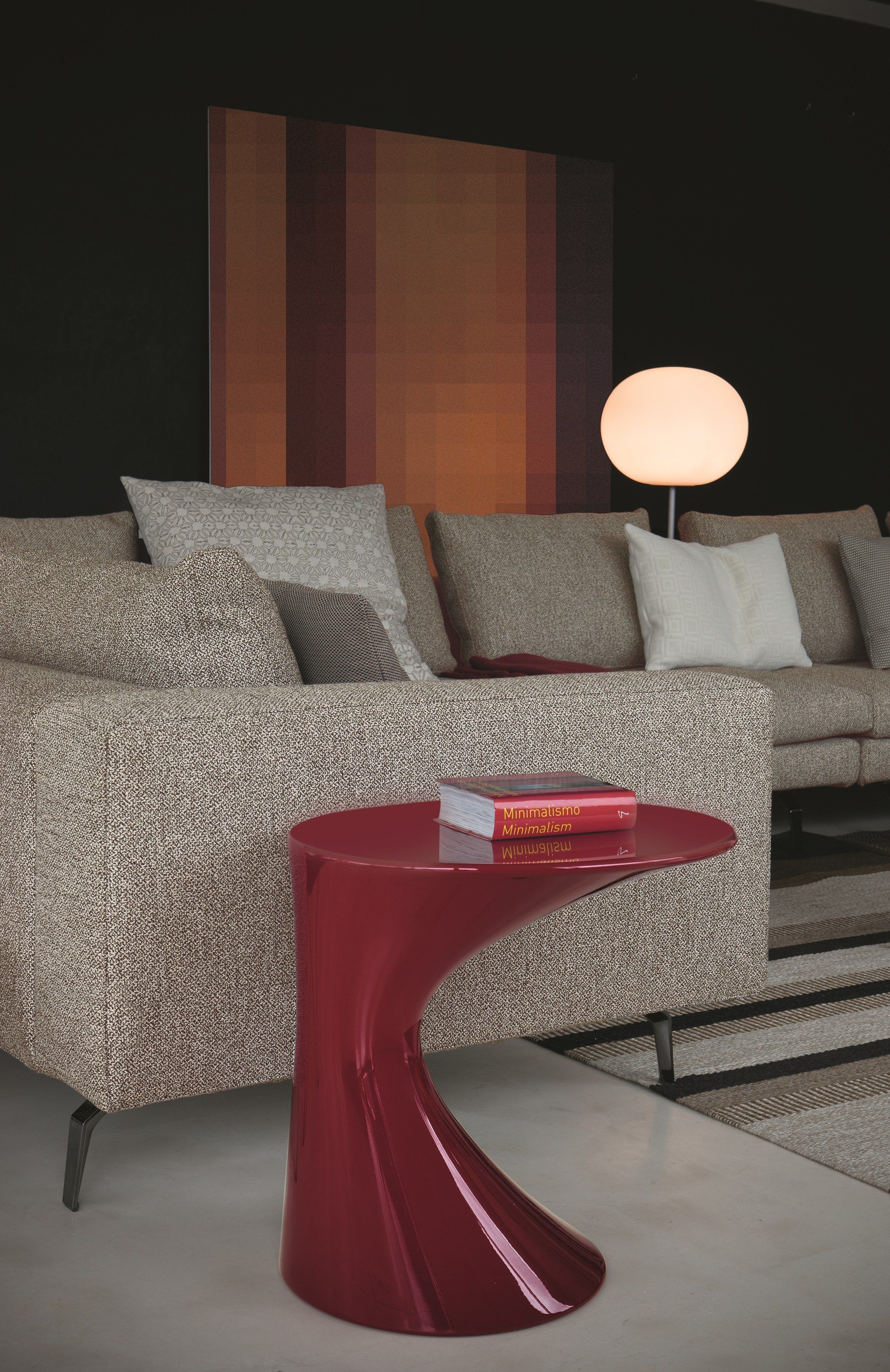 Polypropylene coffee table TOD 634 By Zanotta design Todd Bracher