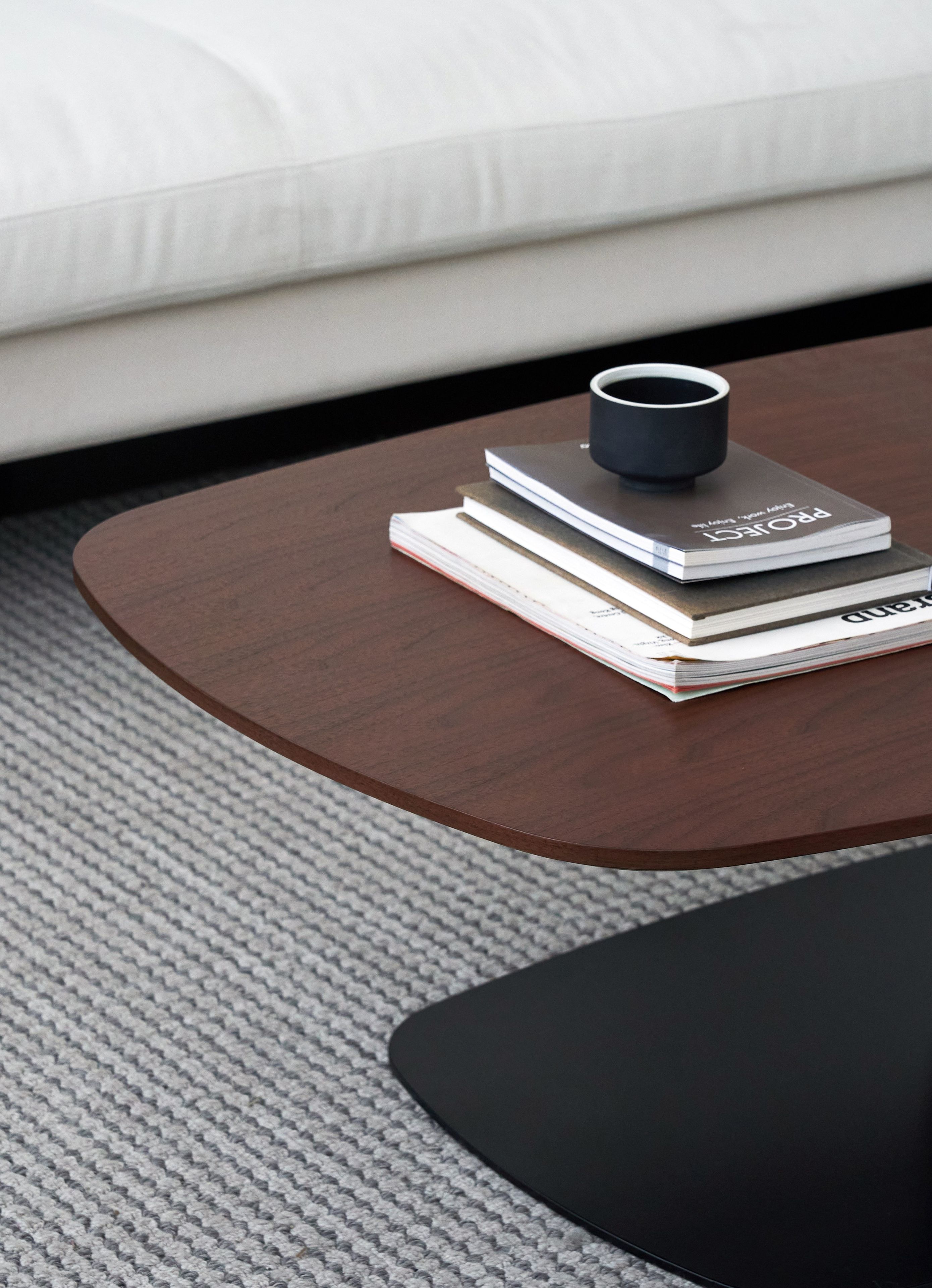 TOFFEE Rectangular wooden coffee table By grado design