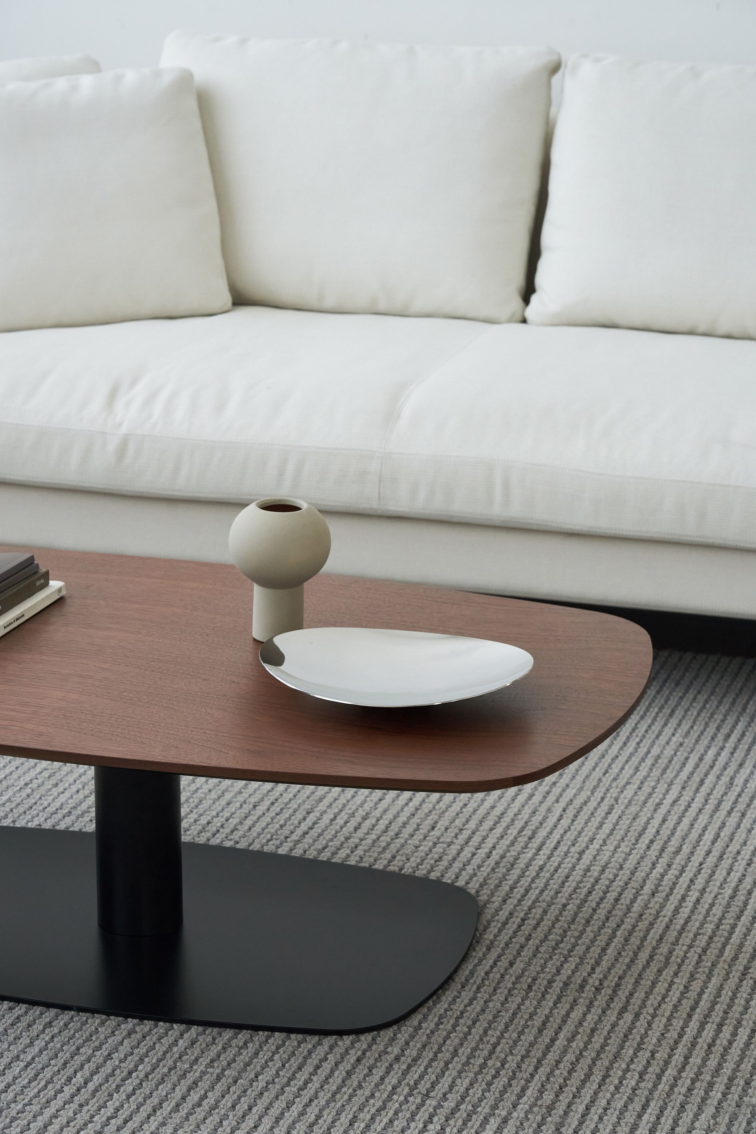 TOFFEE Rectangular wooden coffee table By grado design