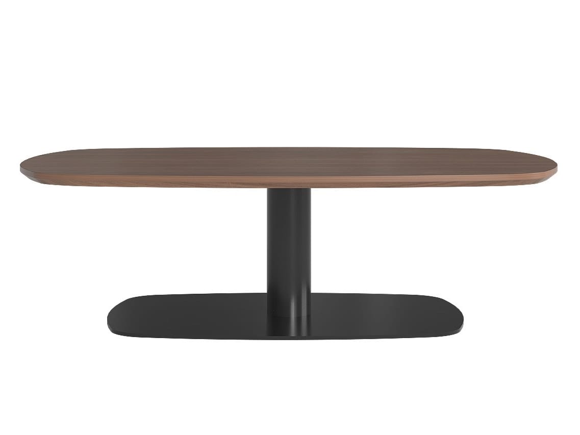 TOFFEE Rectangular wooden coffee table By grado design