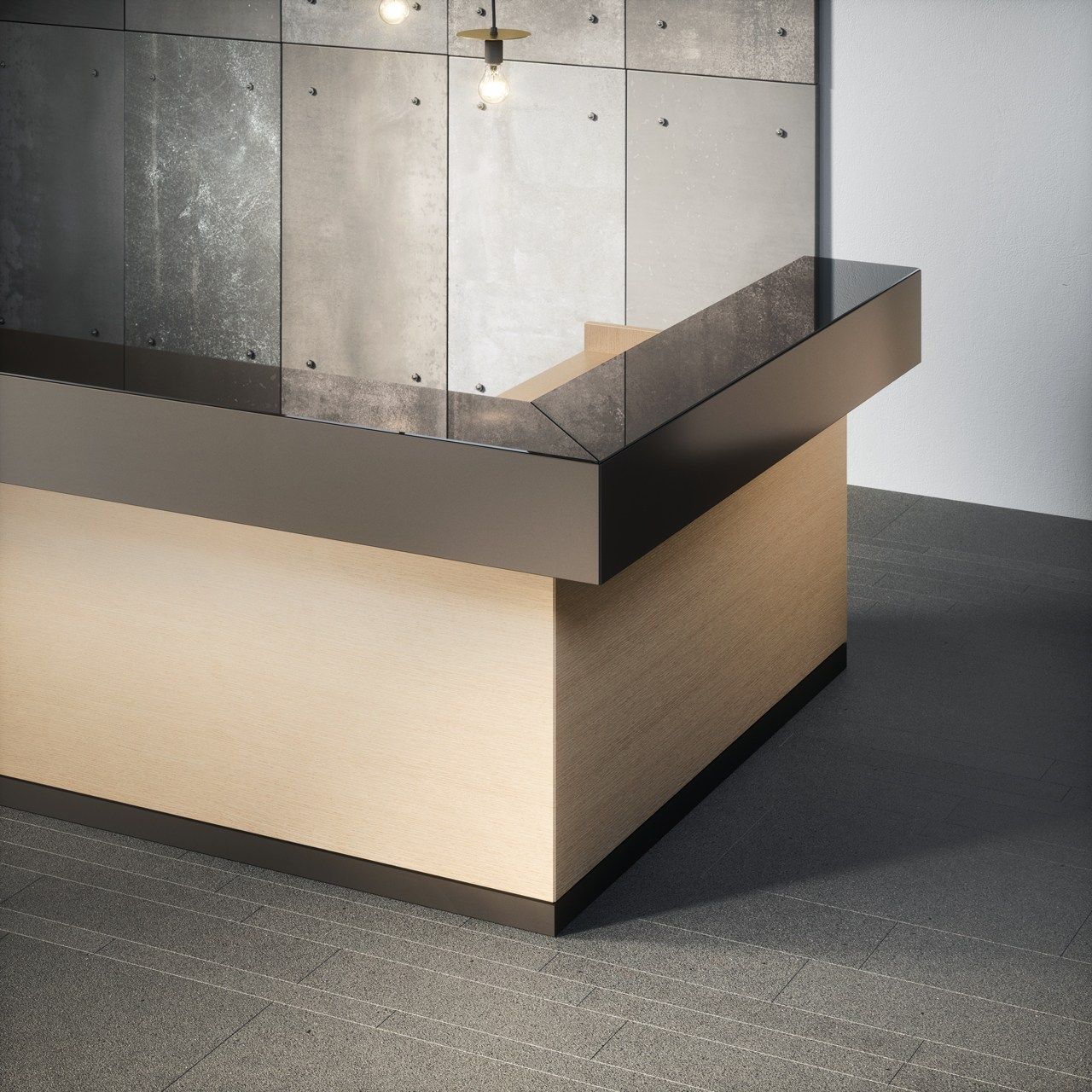 TOKI CUBE Reception desk By Archiutti | design Perin&Partners