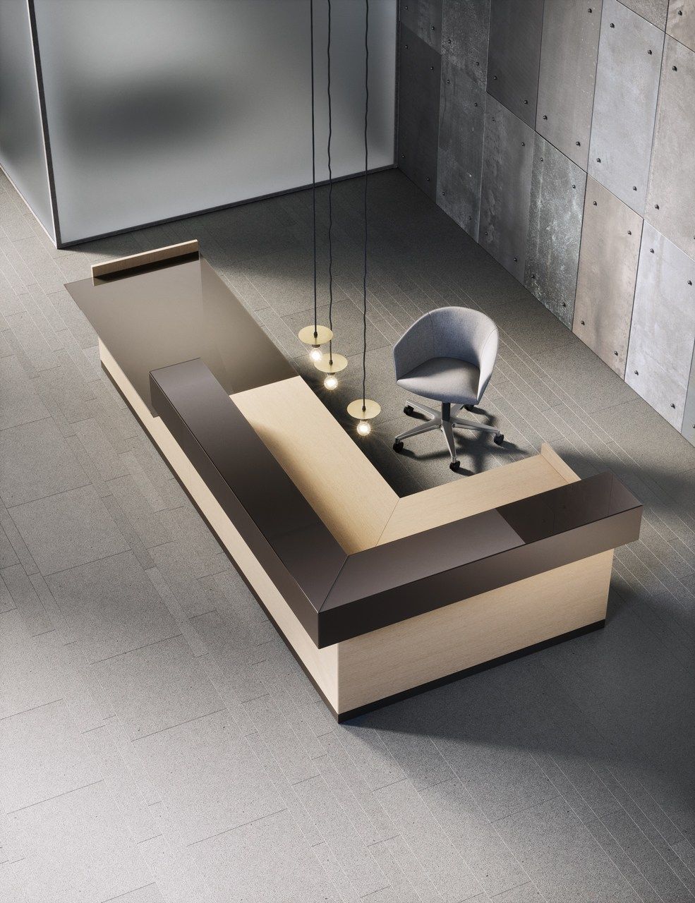 TOKI CUBE Reception desk By Archiutti | design Perin&Partners